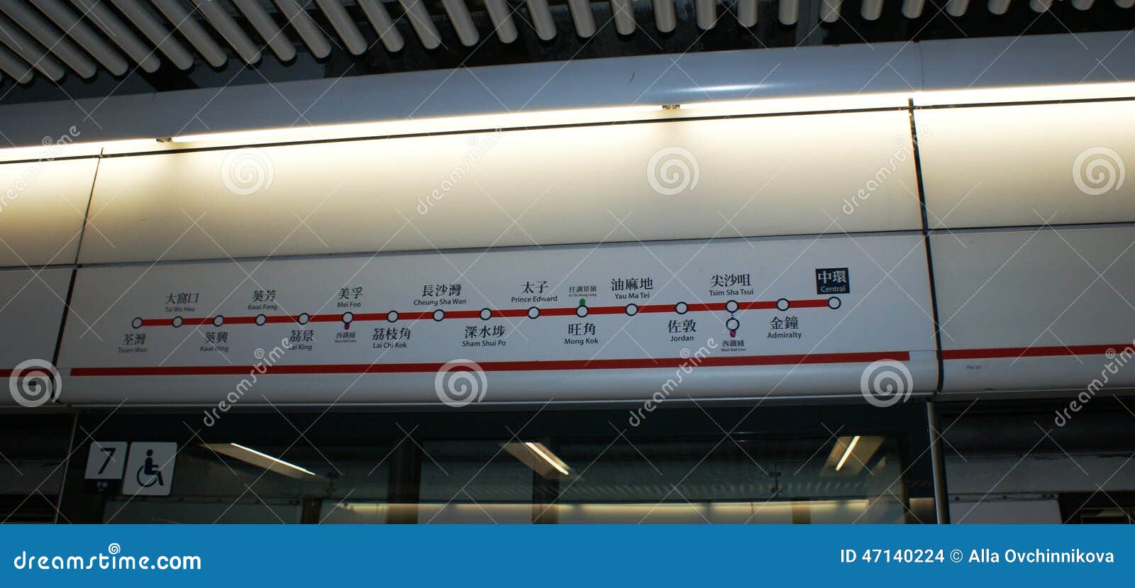 Signs in metro stock photo. Image of technology, town - 47140224
