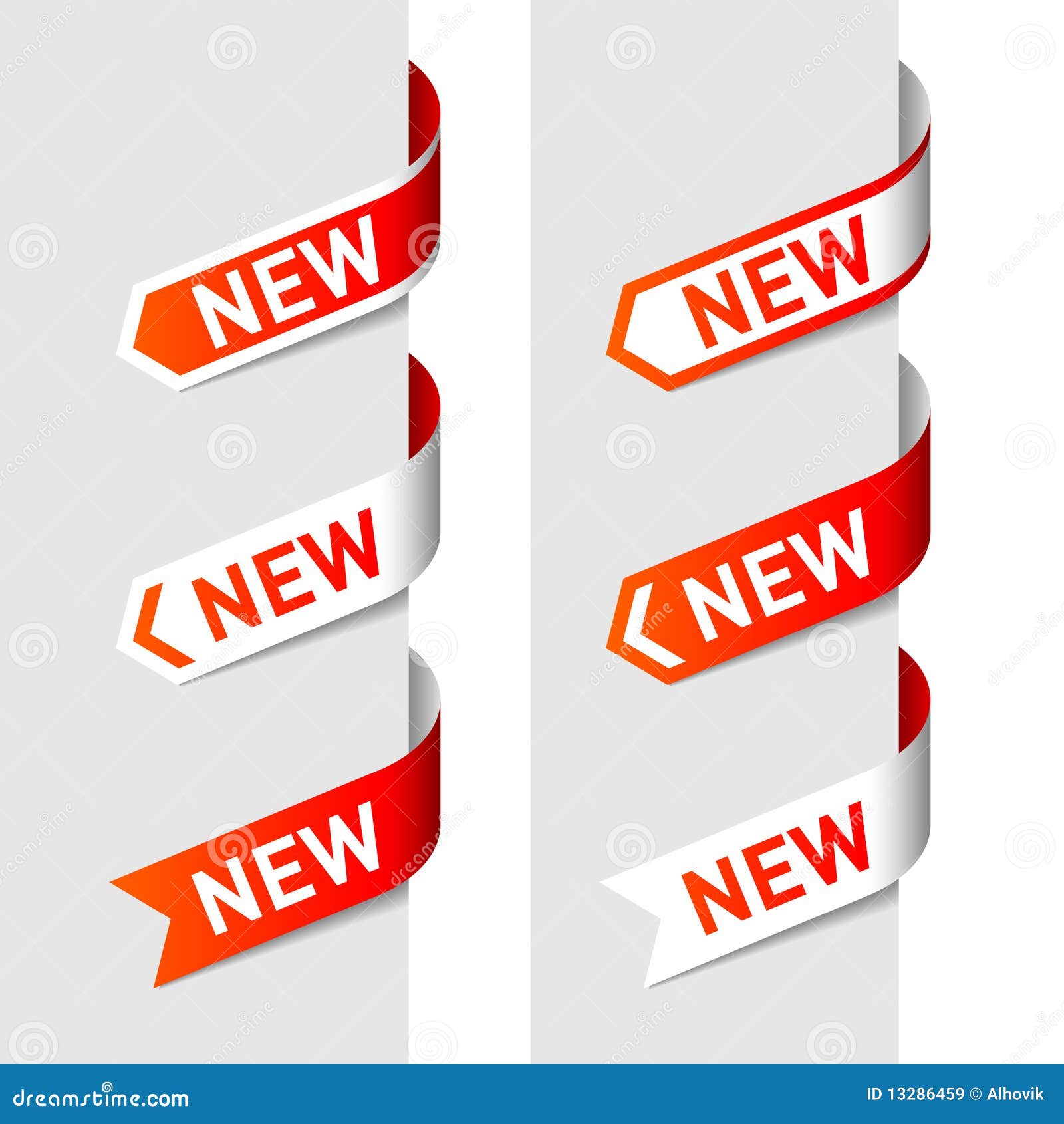 Signs New on the arrow stock vector. Illustration of retail - 13286459