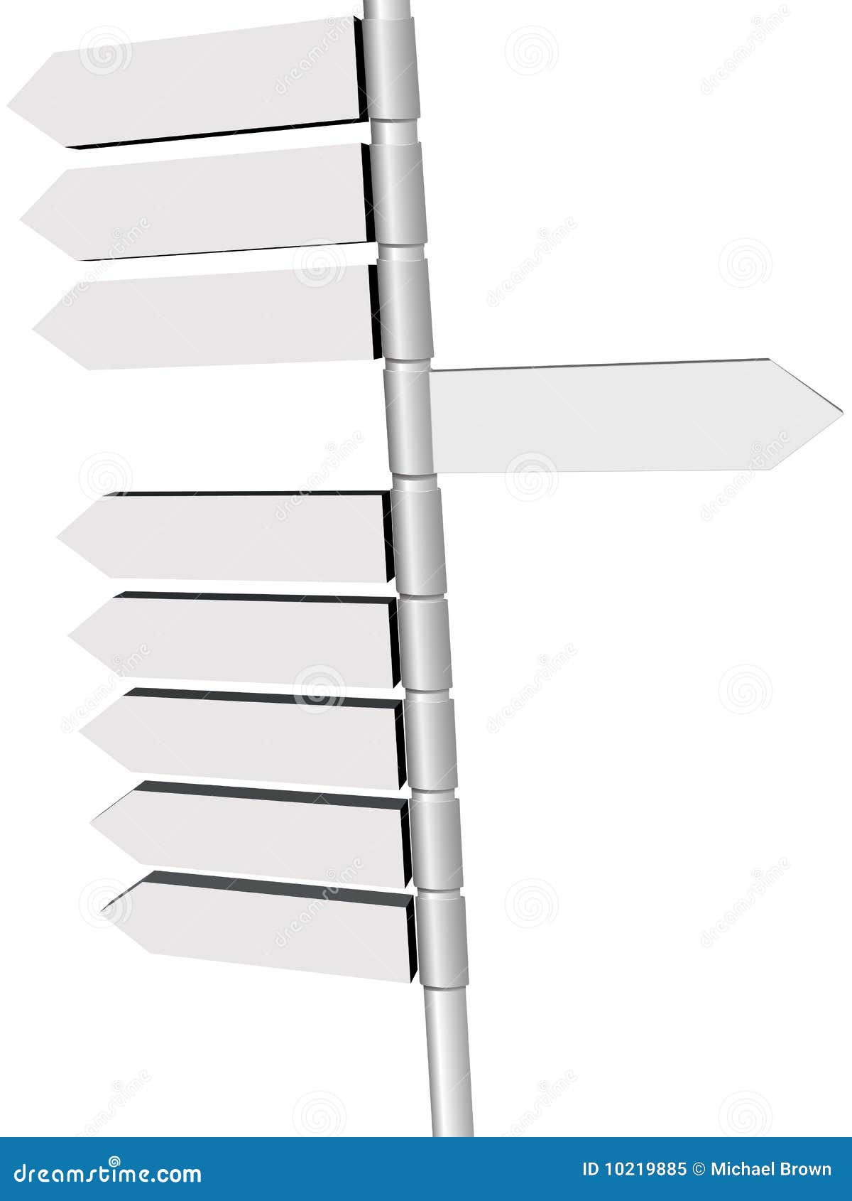 Signs Post New Change Direction Stock Vector - Illustration of west ...