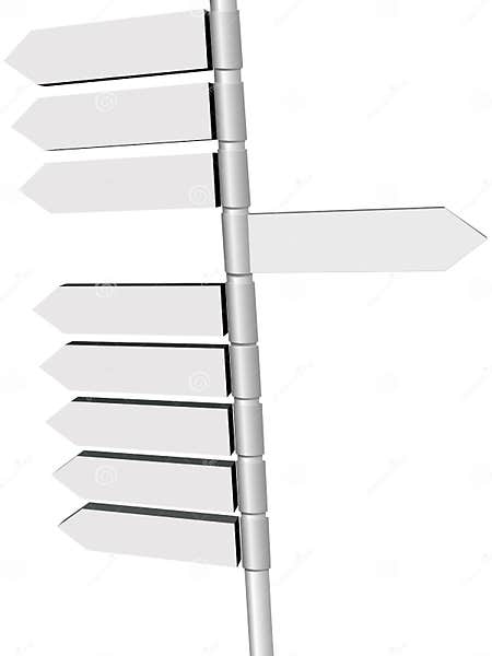 Signs Post New Change Direction Stock Vector - Illustration of west ...