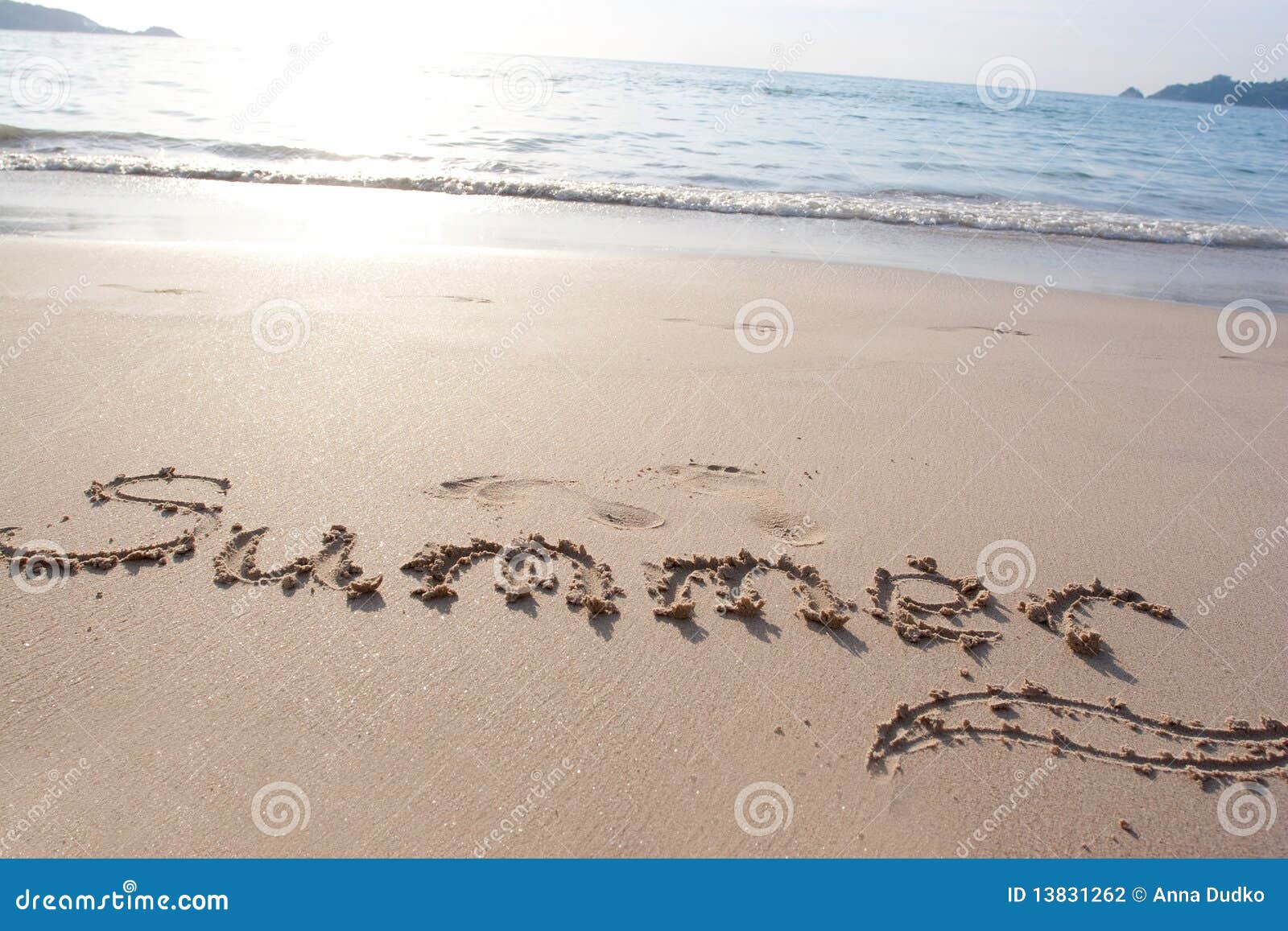 Signs on the sand stock photo. Image of fingers, macro - 13831262