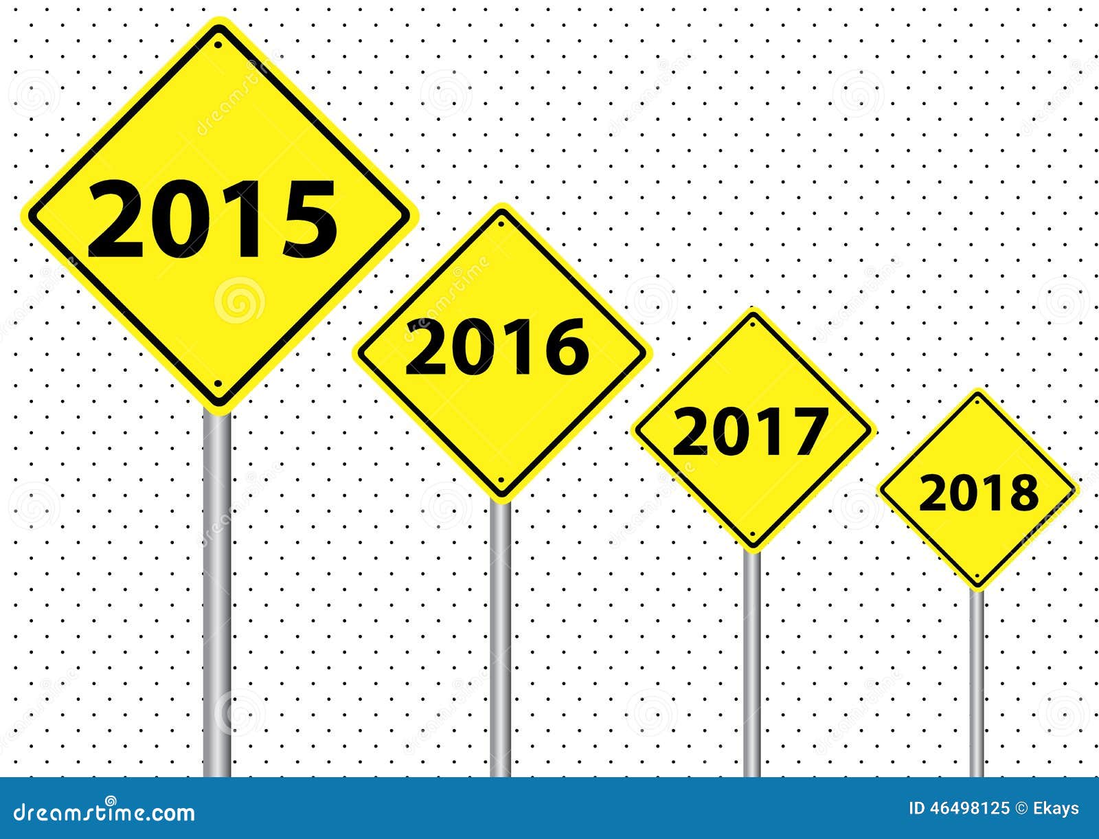 2015 signs stock illustration. Illustration of steel - 46498125