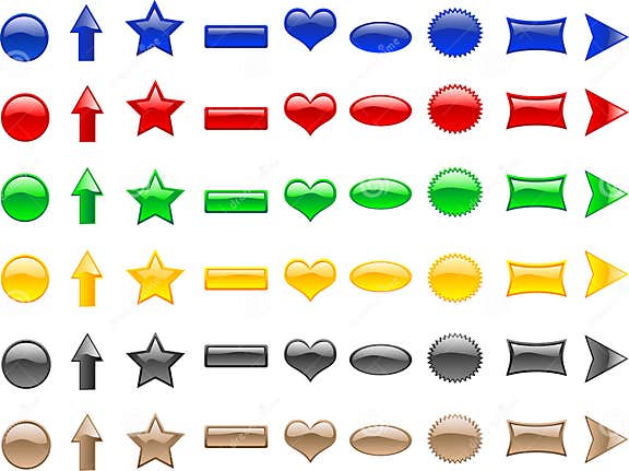 Signs & Symbols stock vector. Illustration of arrow - 2278870