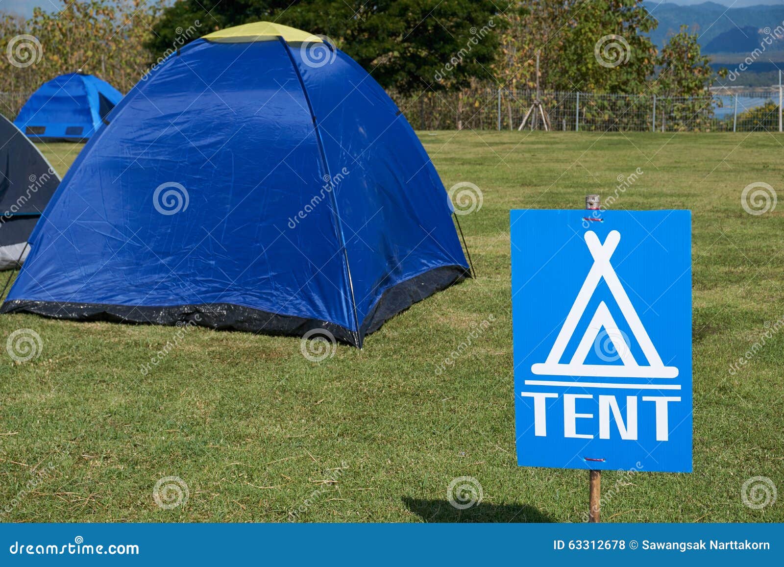 Signs tell the tent point stock photo. Image of inform - 63312678