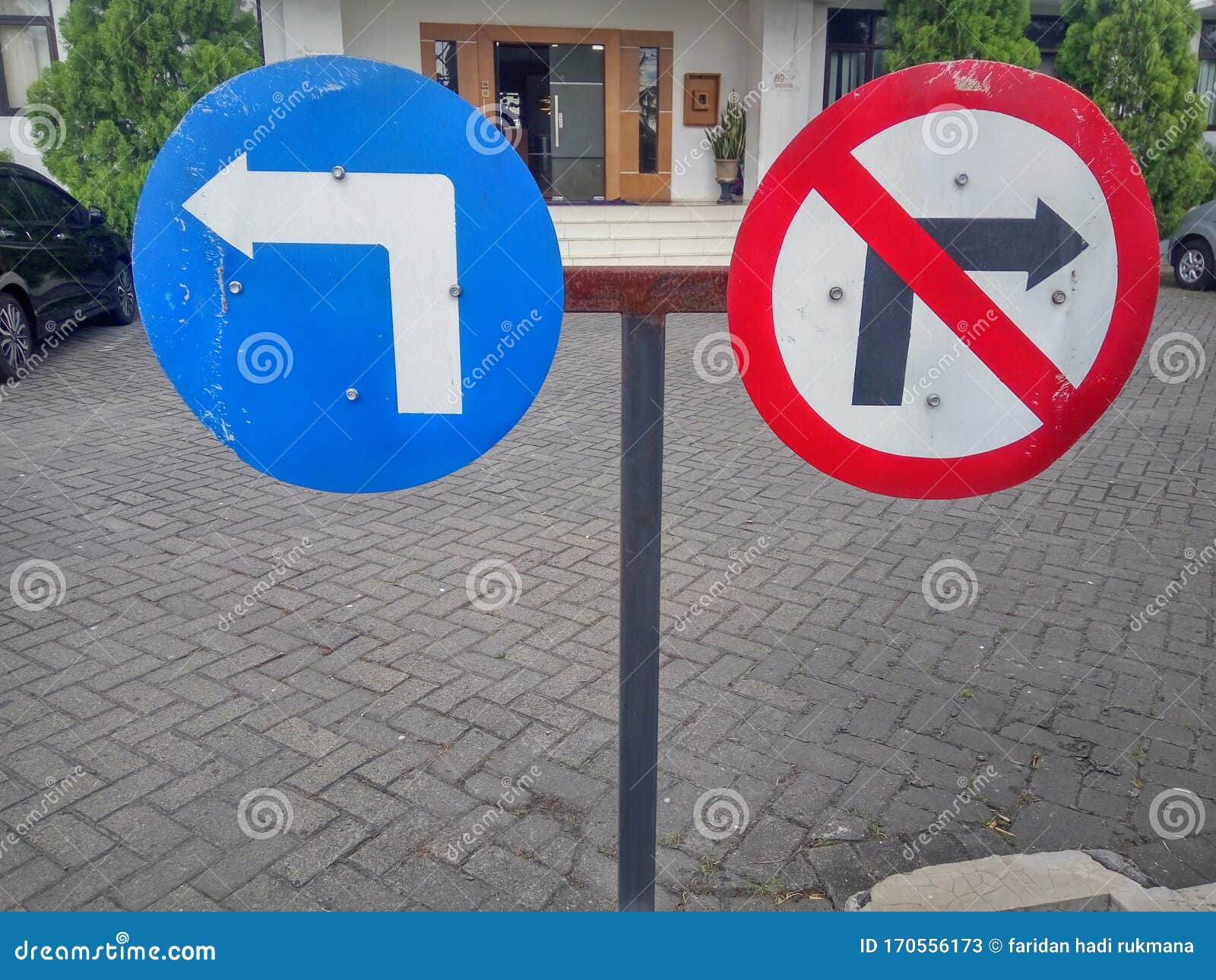 Signs Turning Left Prohibited Turning Right Stock Image - Image of icon ... Signs Turning Left Prohibited Turning Right Stock Image - Image of icon ...