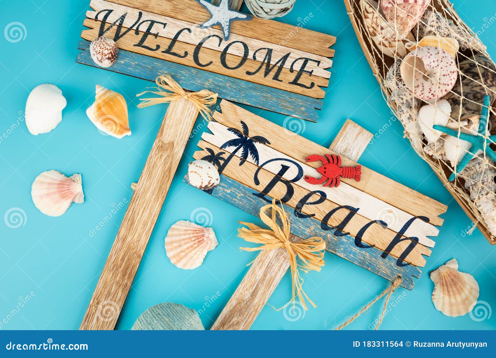 Signs welcome beach stock photo. Image of resort, black - 183311564