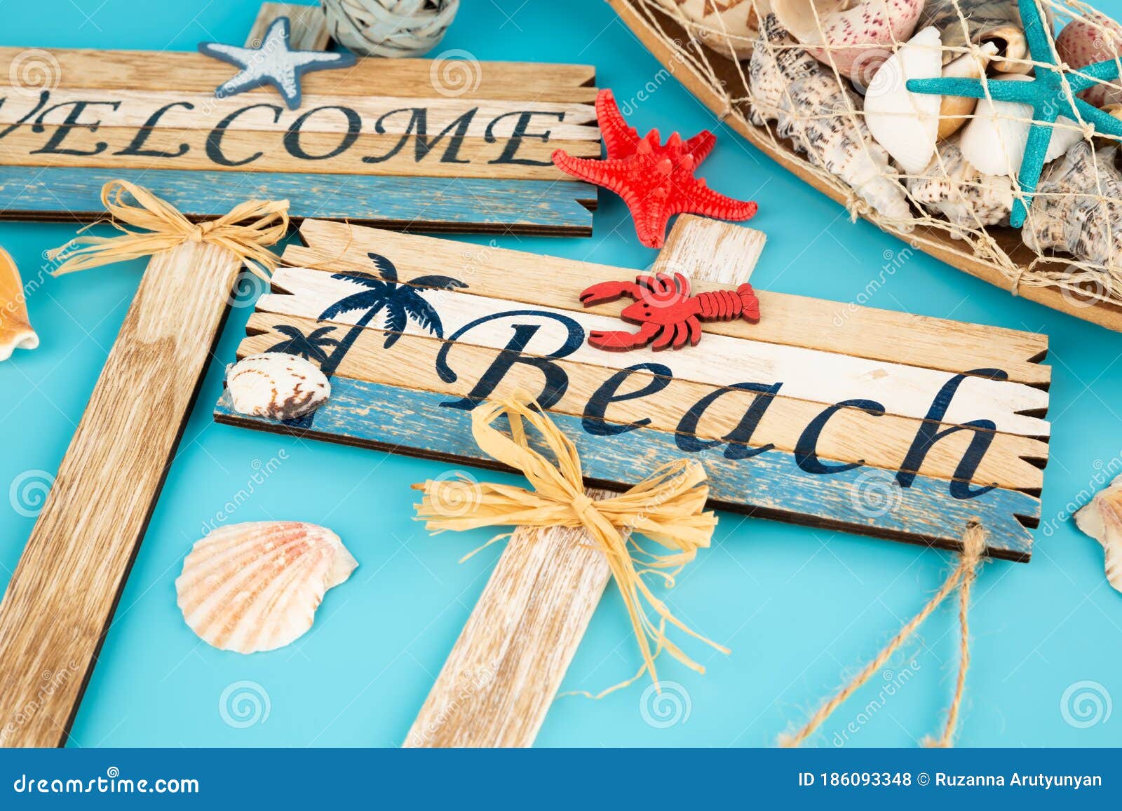 Welcome To Our Beach House Sign Stock Image | CartoonDealer.com #210570277
