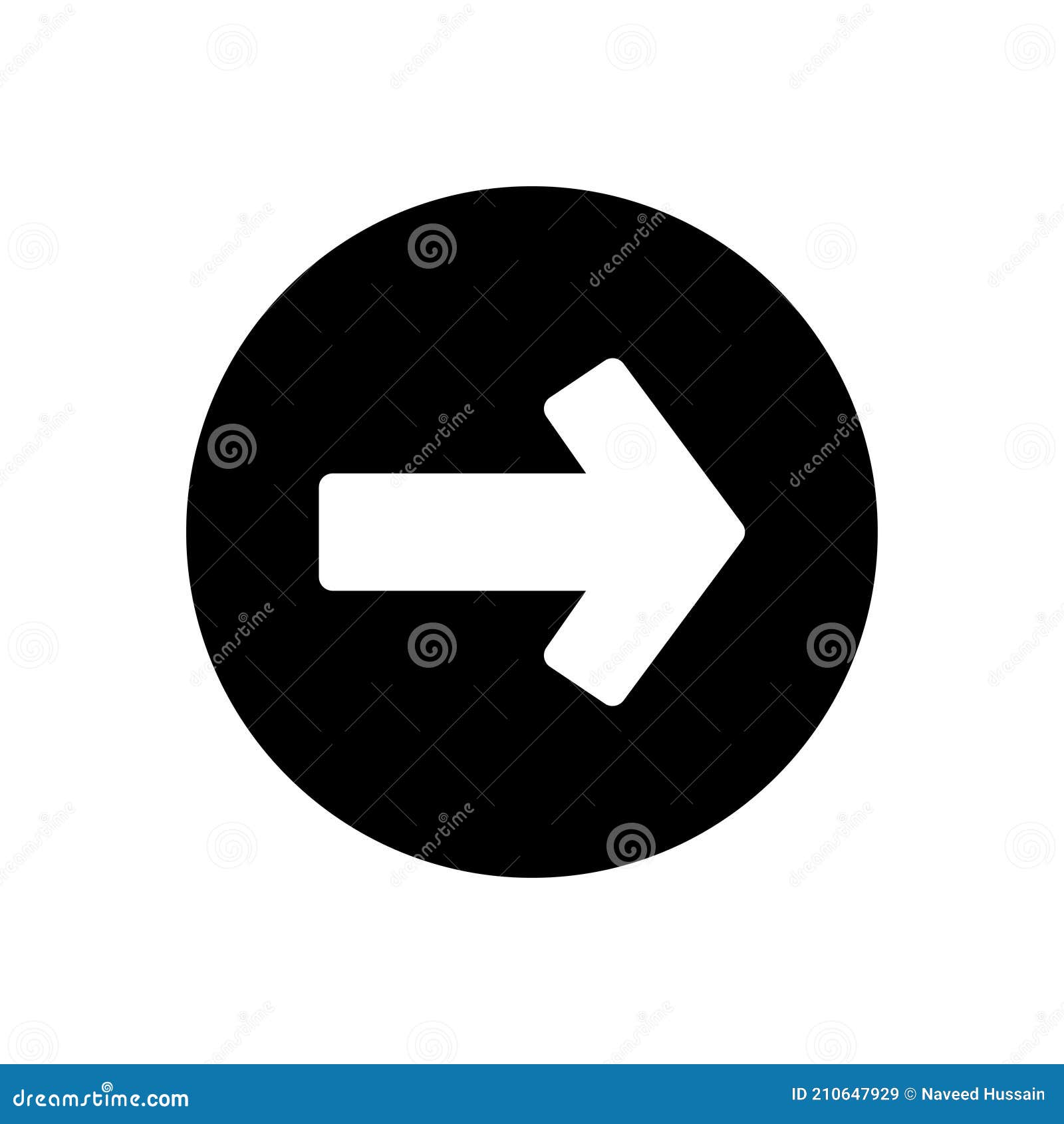 Siguiente ilustración del vector. Ilustración de redondo - 210647929