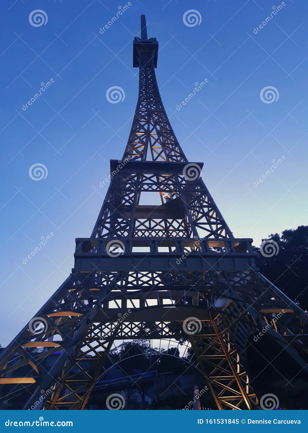 Sikatuna, Bohol Mirror of the World - Mini Eiffel Tower Early Evening ...