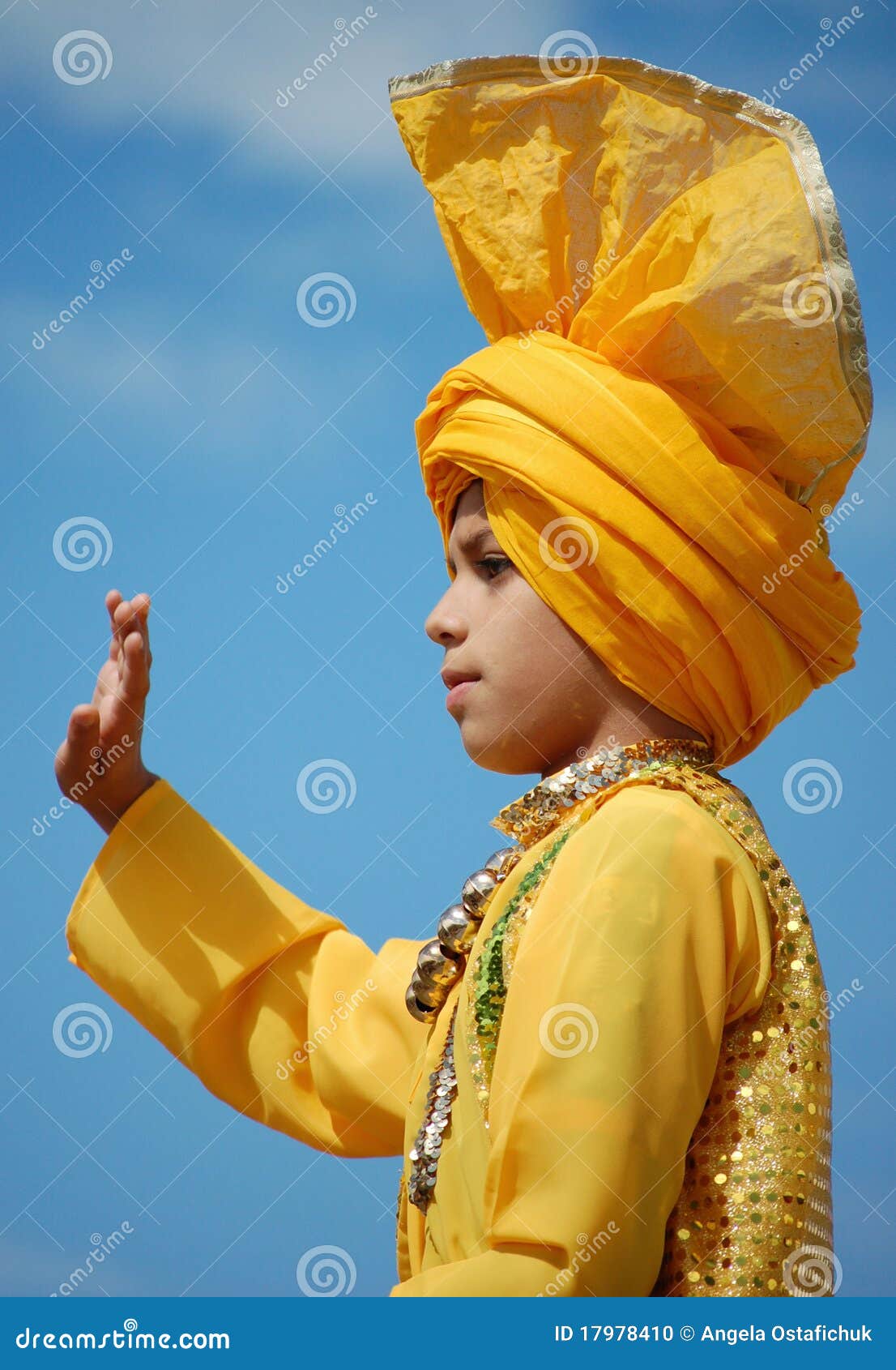 SIkh Boy editorial image. Image of traditional, costume - 17978410