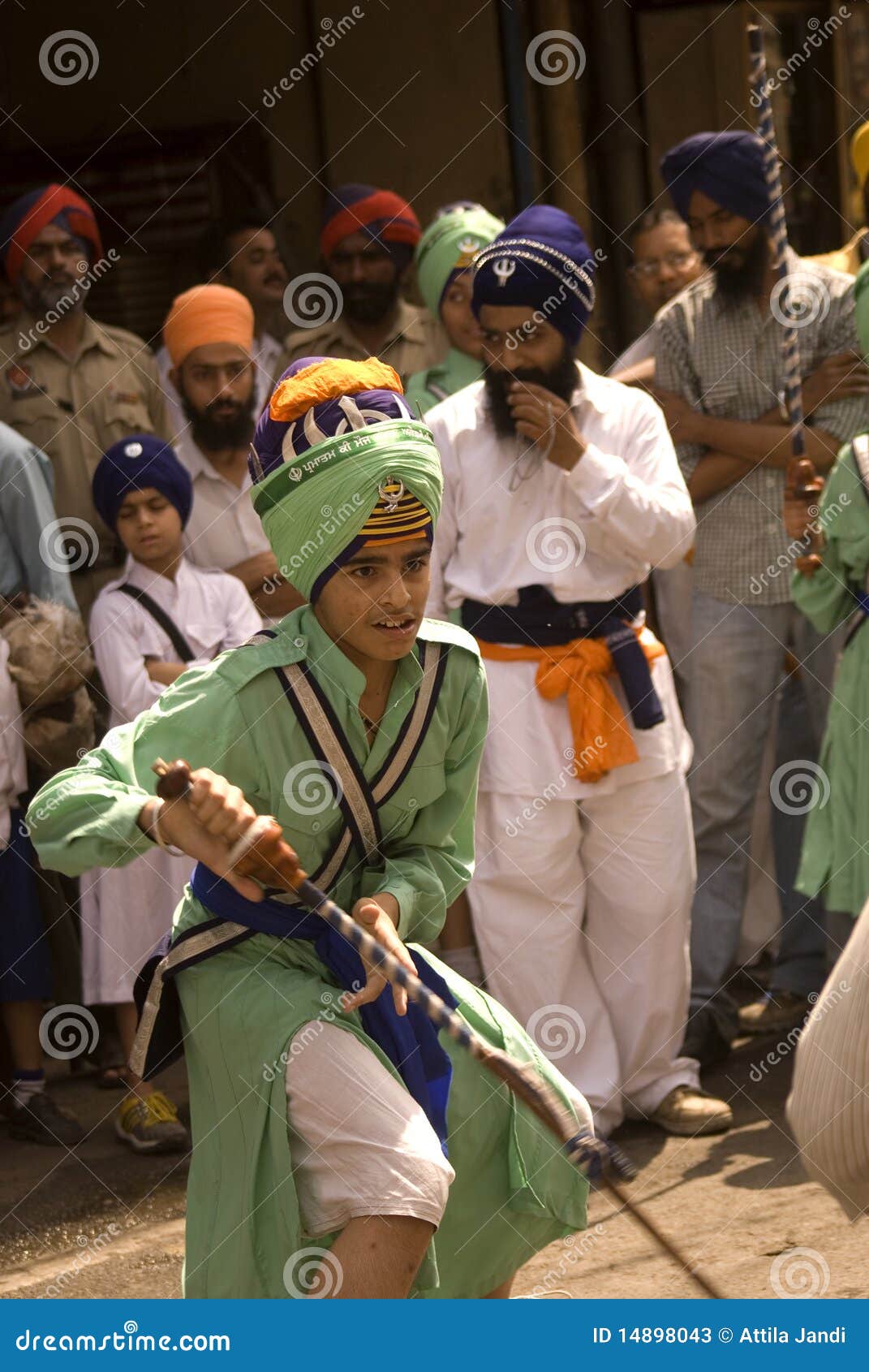 Sikh Fighter, Amritsar, Punjab, India Editorial Stock Photo - Image of ...