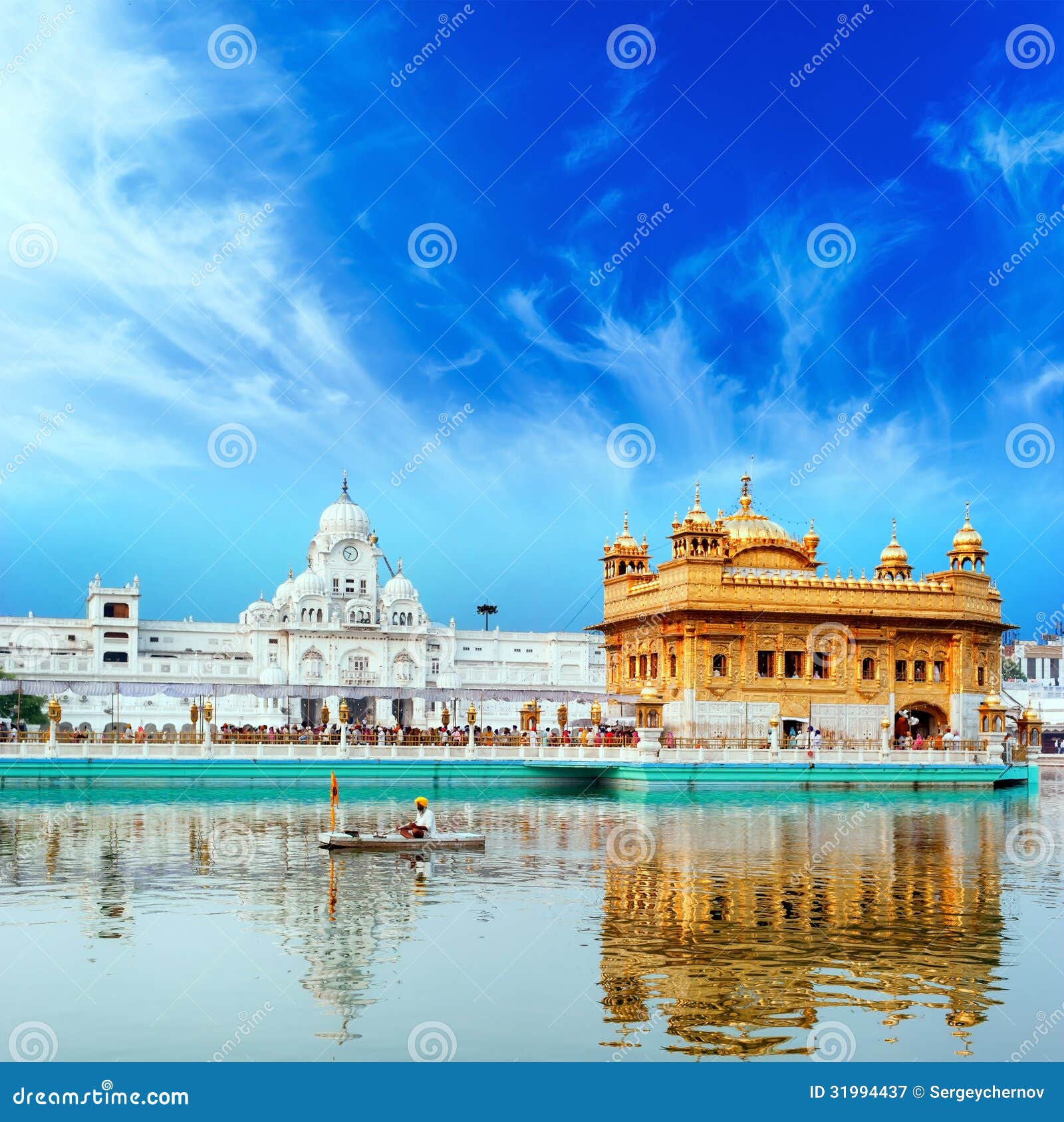 Sikh Golden Palace in India Stock Image - Image of asia, golden: 31994437