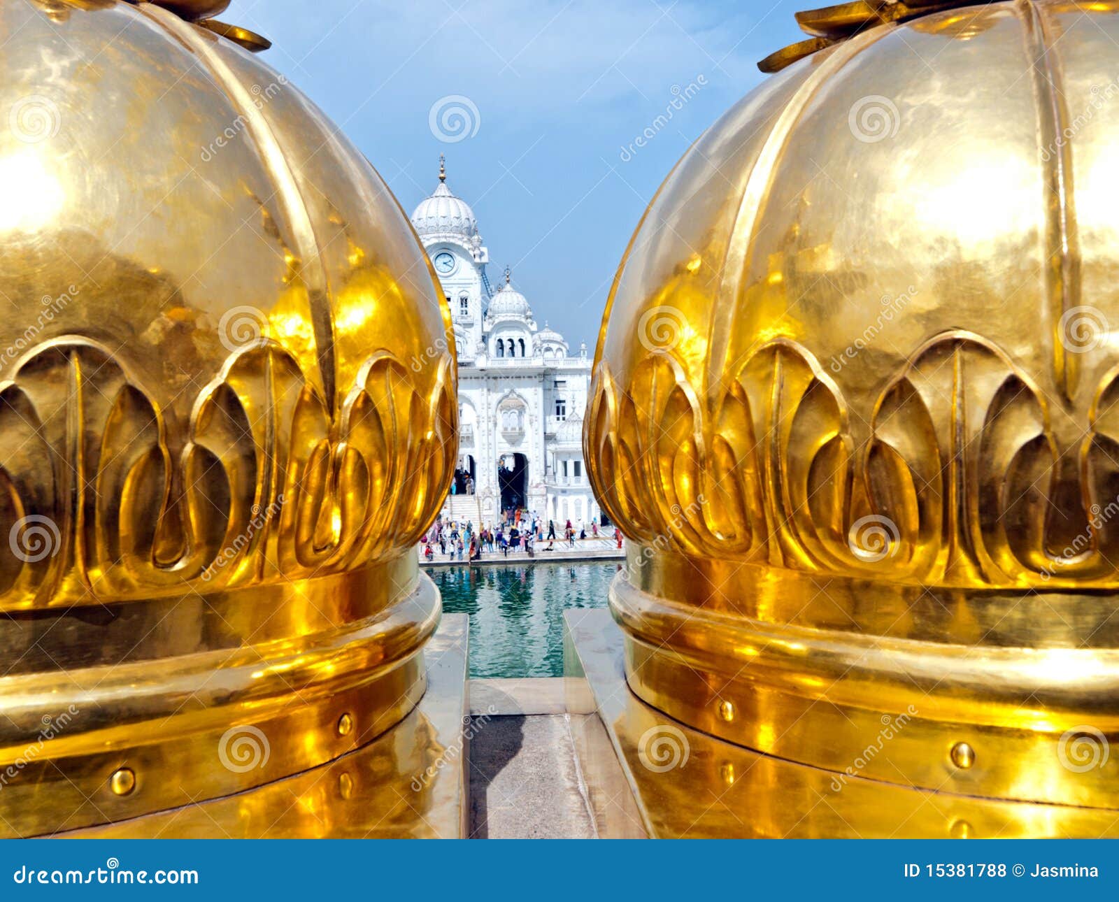Sikh Golden Temple stock photo. Image of sikh, heritage - 15381788