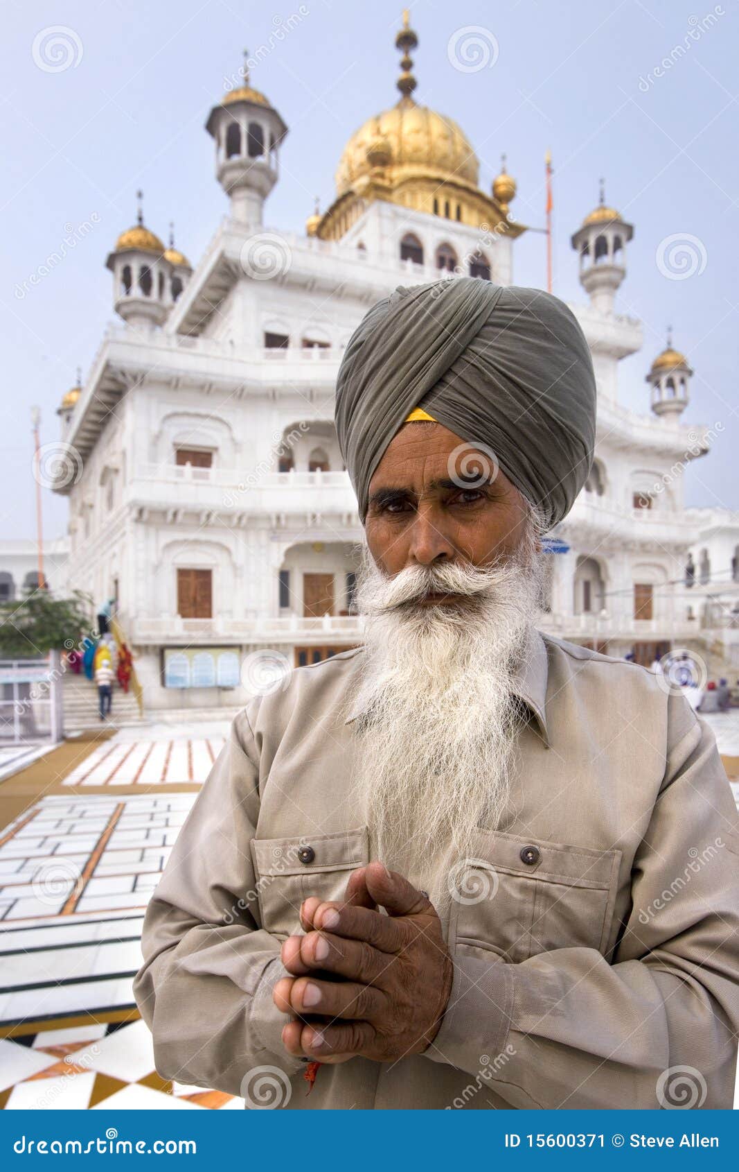 Sikh Man at the Akal Takht - Amritsar - India Editorial Photo - Image ...