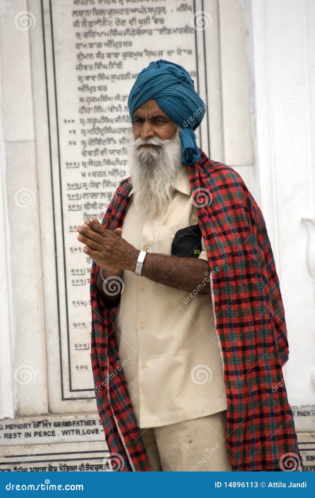 Sikh Pilgrim, Amritsar, Punjab, India Editorial Stock Photo - Image of ...