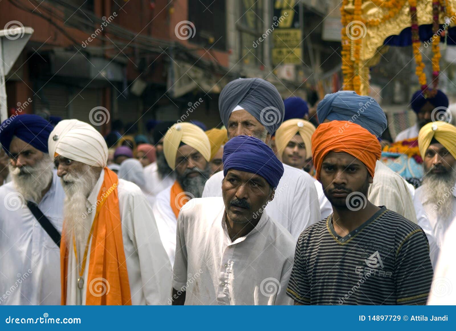 Sikh Pilgrims, Amritsar, Punjab, India Editorial Stock Image - Image of ...