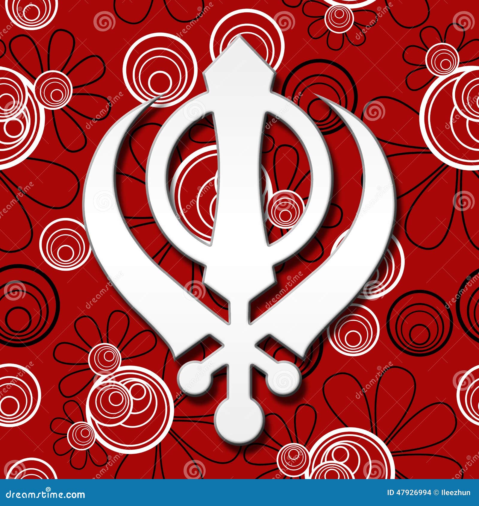 Sikh Symbol Vector Illustration | CartoonDealer.com #4320728