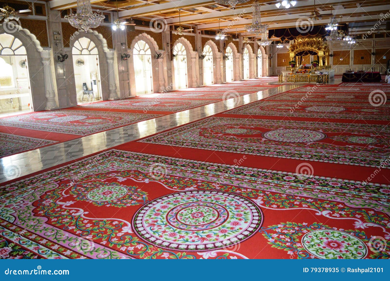 SIKH TEMPLE or GURDWARA stock image. Image of mahal, minaret - 79378935