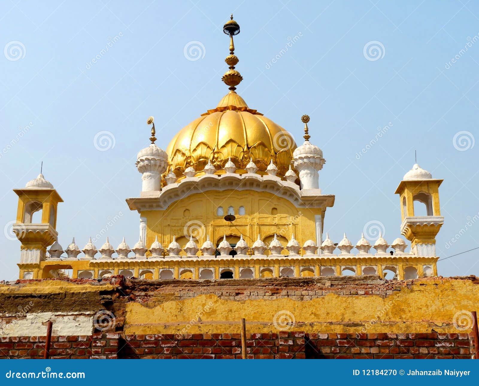 Sikh Temple in Lahore stock photo. Image of icon, religion - 12184270