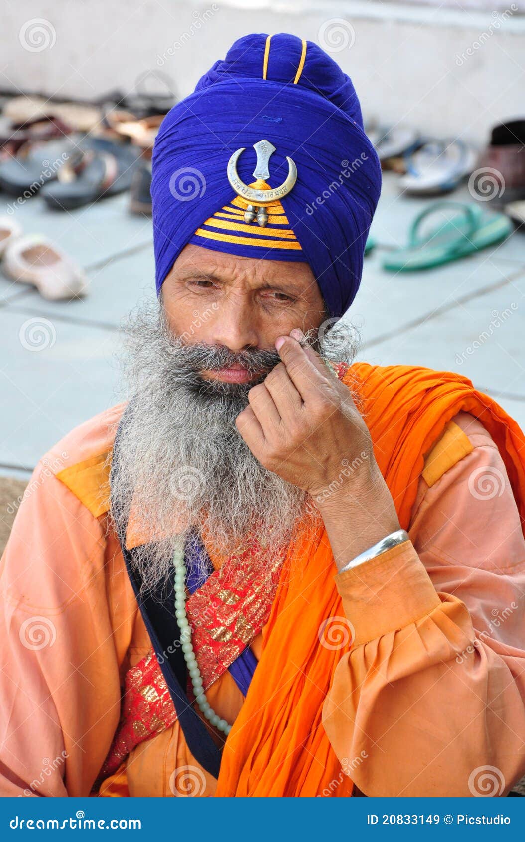 Sikh warrior editorial stock image. Image of asia, outdoor - 20833149