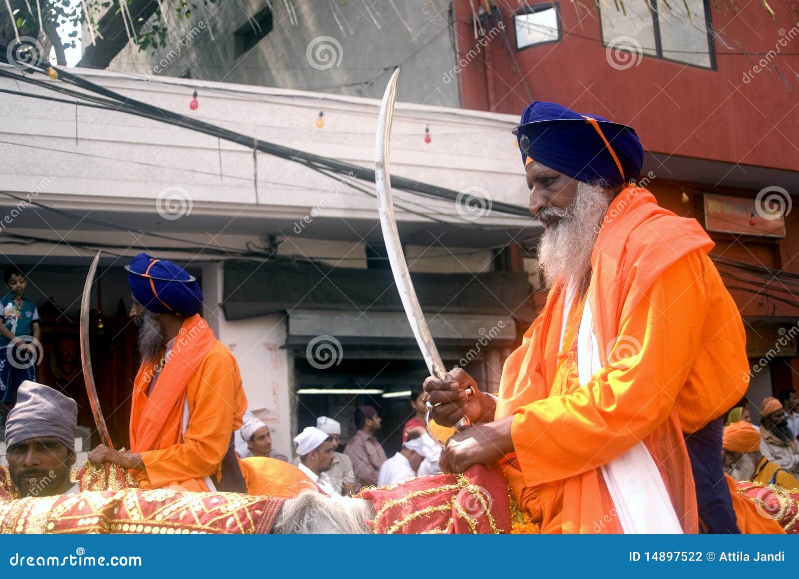 Sikh Warriors, Amritsar, Punjab, India Editorial Photography - Image of ...