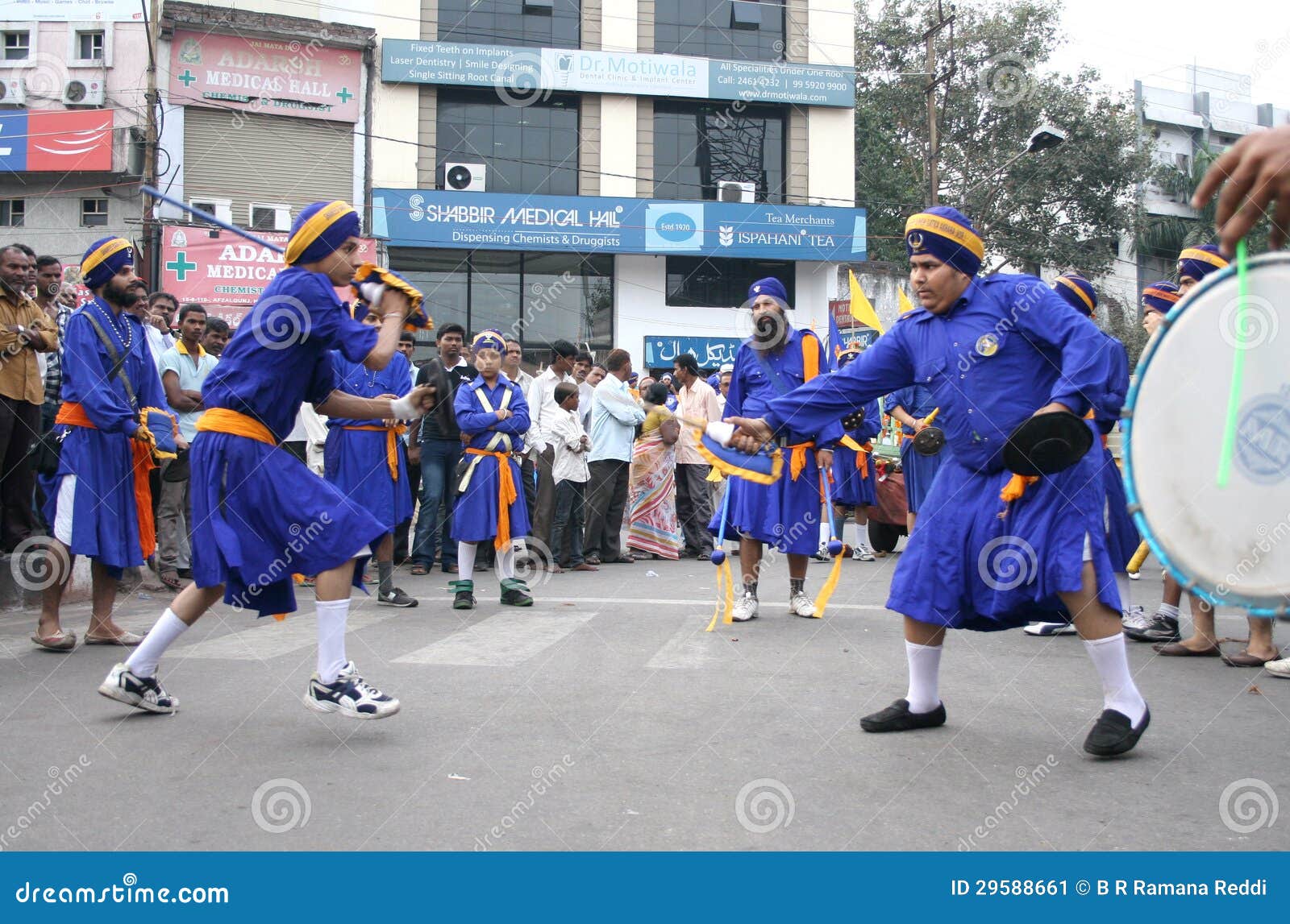 Sikhs in Nagar Keertan Celebrations Editorial Photo - Image of guru ...