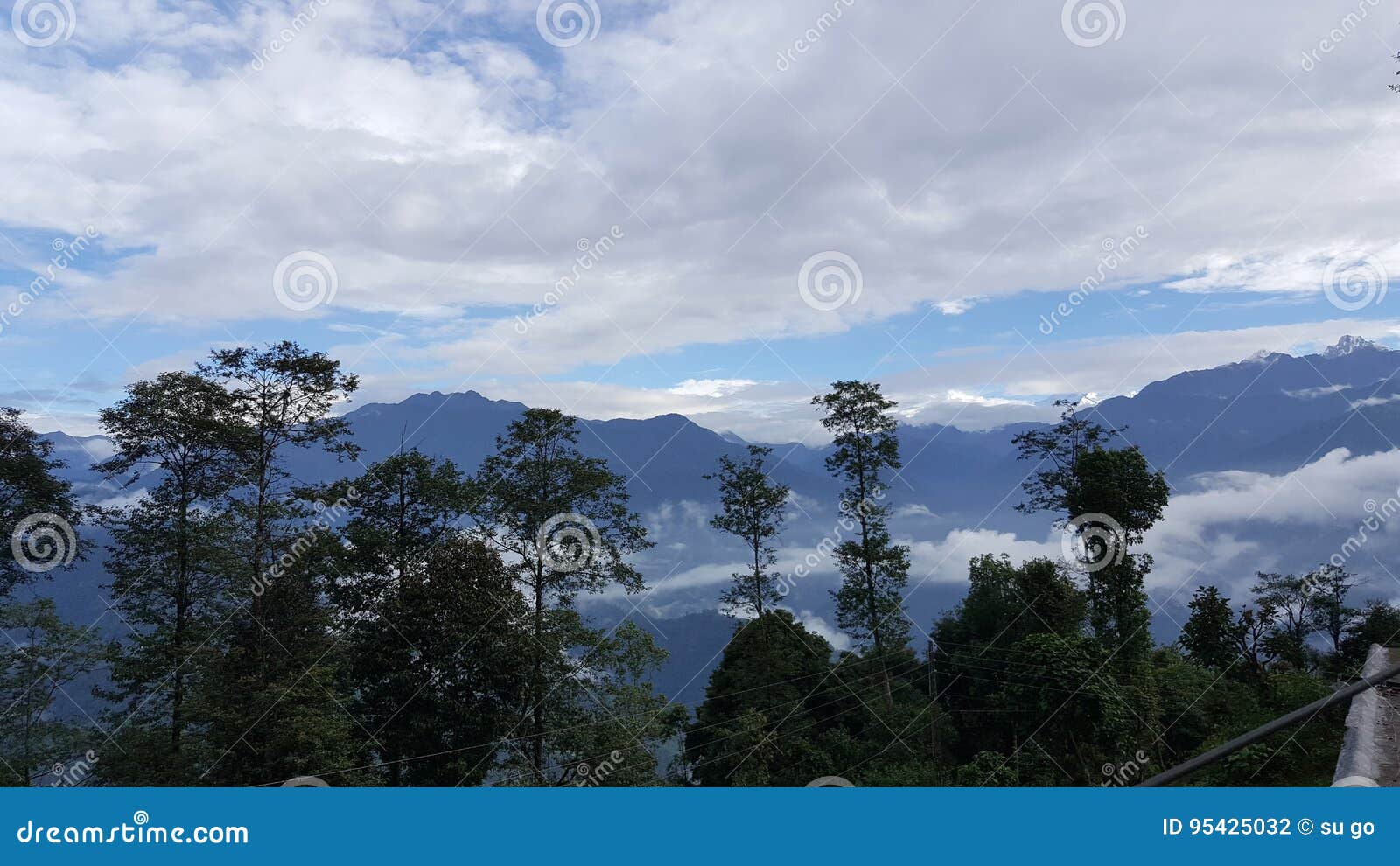 Sikkim stock photo. Image of pelling, kanchajunga, view - 95425032