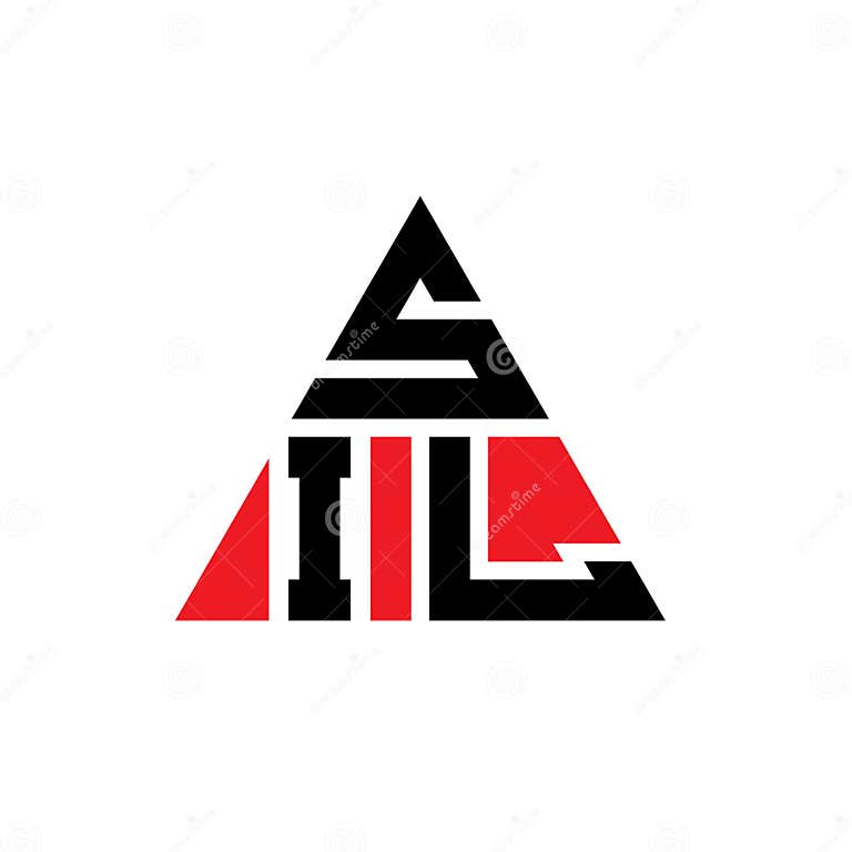 SIL Triangle Letter Logo Design with Triangle Shape. SIL Triangle Logo ...