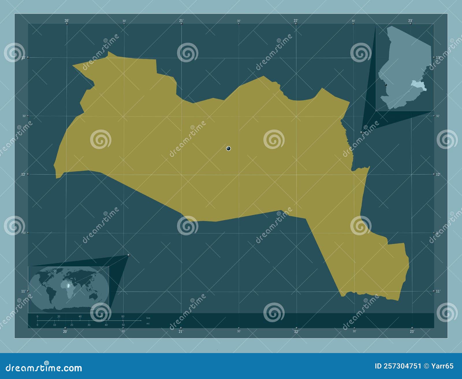 Sila, Chad. Solid. Capital stock illustration. Illustration of chad ...