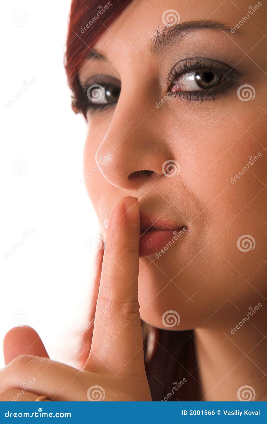 Silence stock photo. Image of people, model, gesture, expression - 2001566