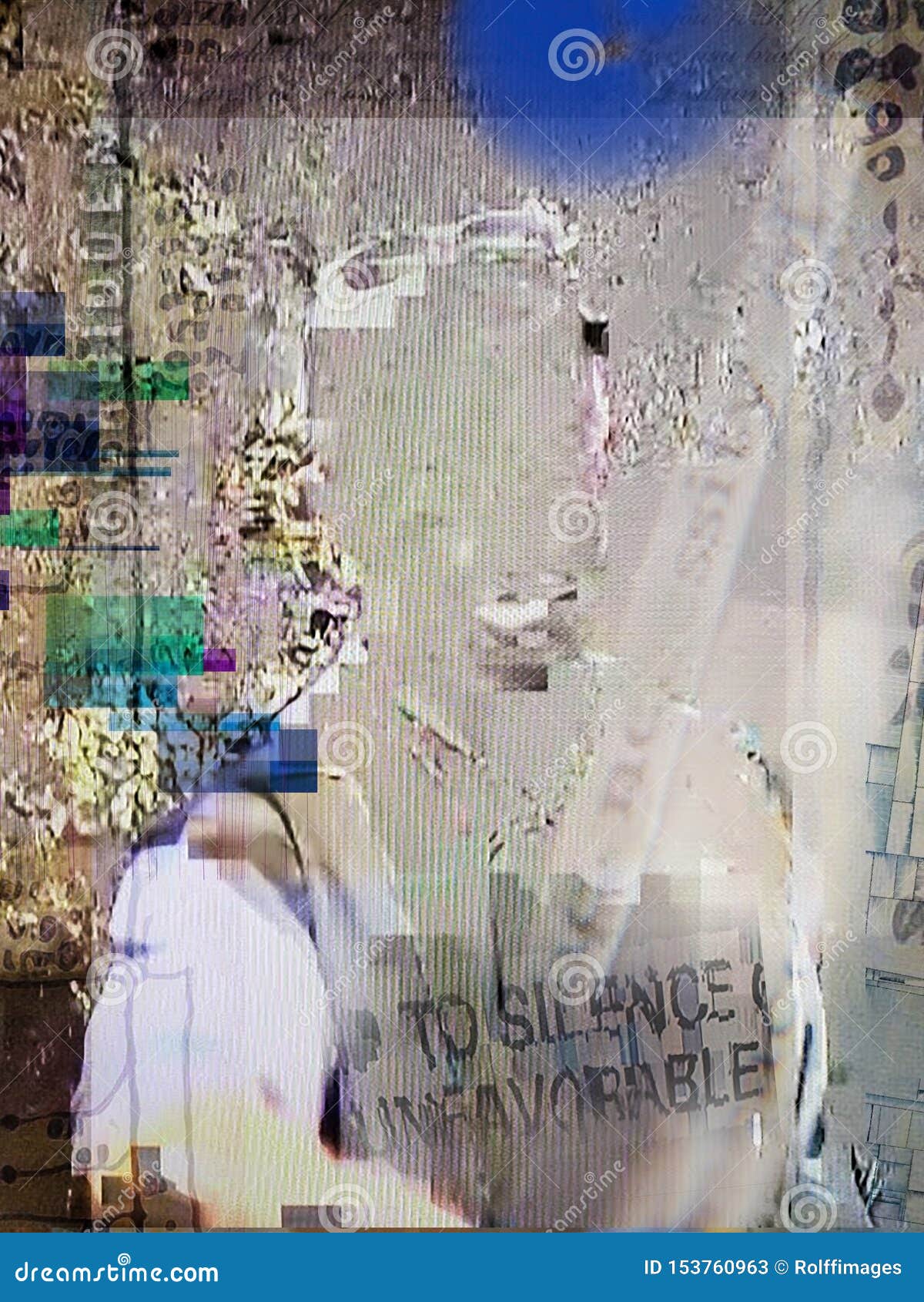 Silence stock illustration. Illustration of outline - 153760963