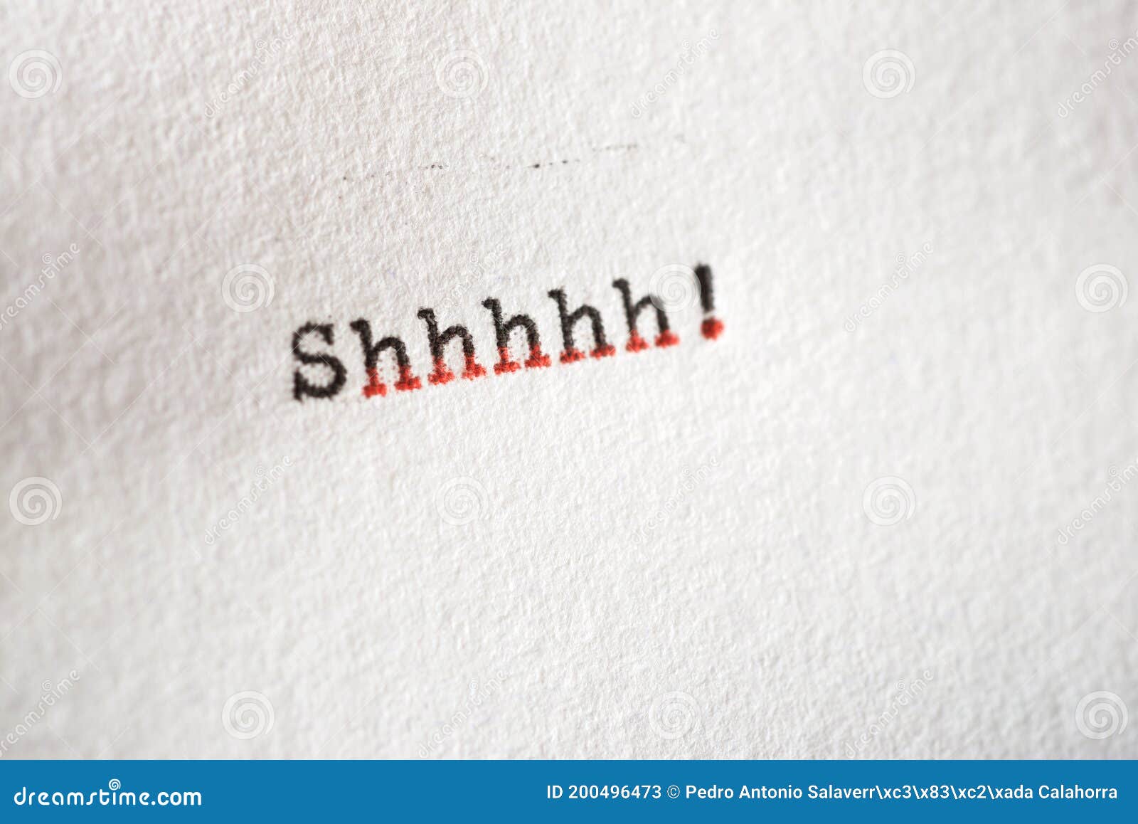 Silence concept view stock image. Image of retro, speech - 200496473