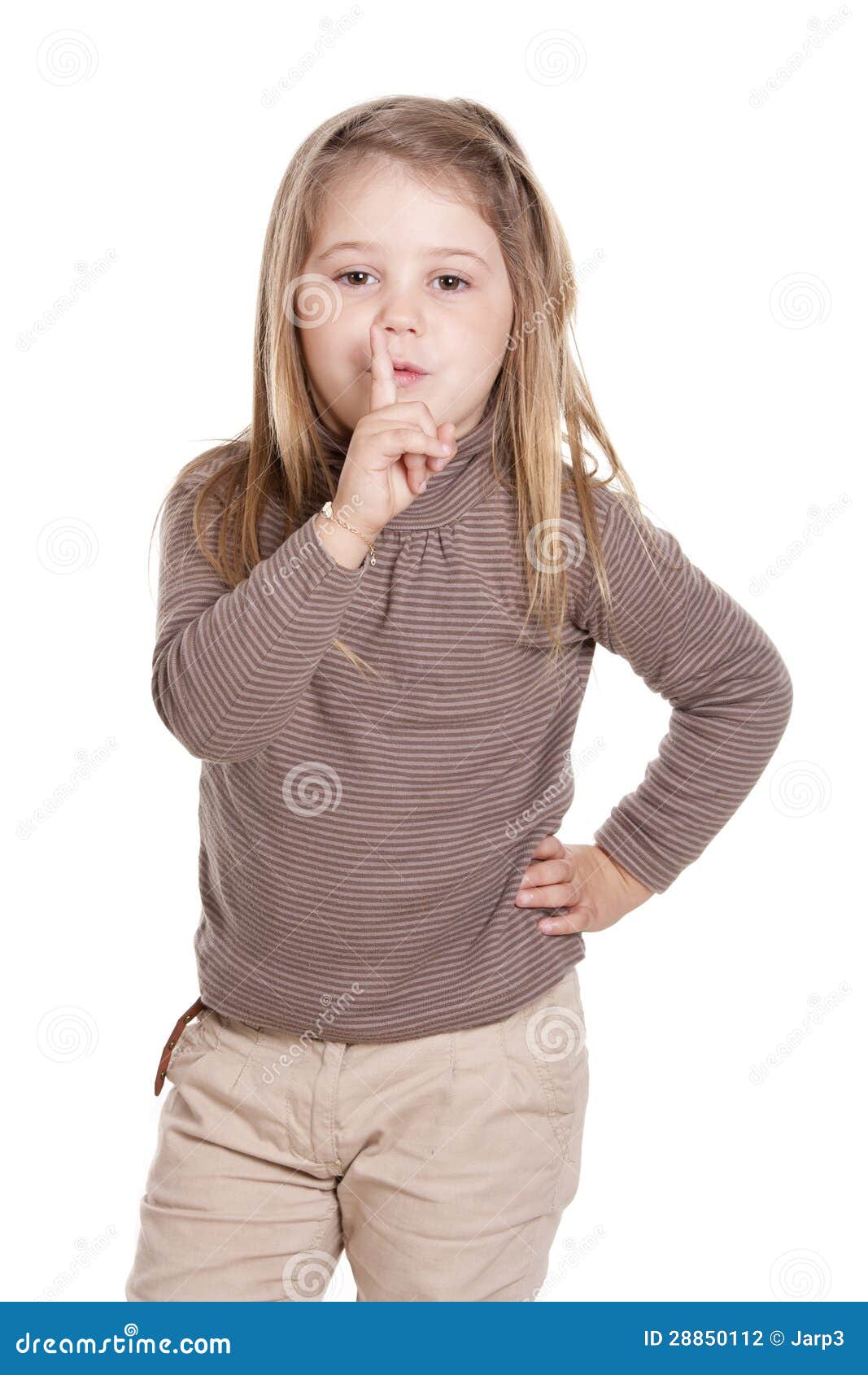 Silence kid stock photo. Image of cheerful, portrait - 28850112