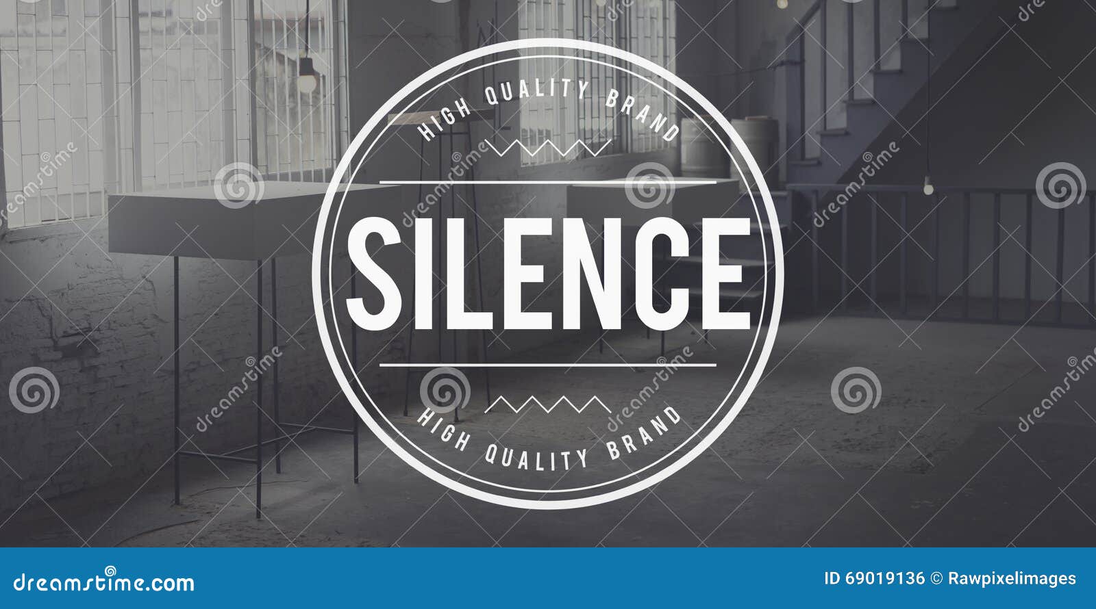 Silence Peaceful Tranquil Quietness Still Silent Concept Stock Photo ...