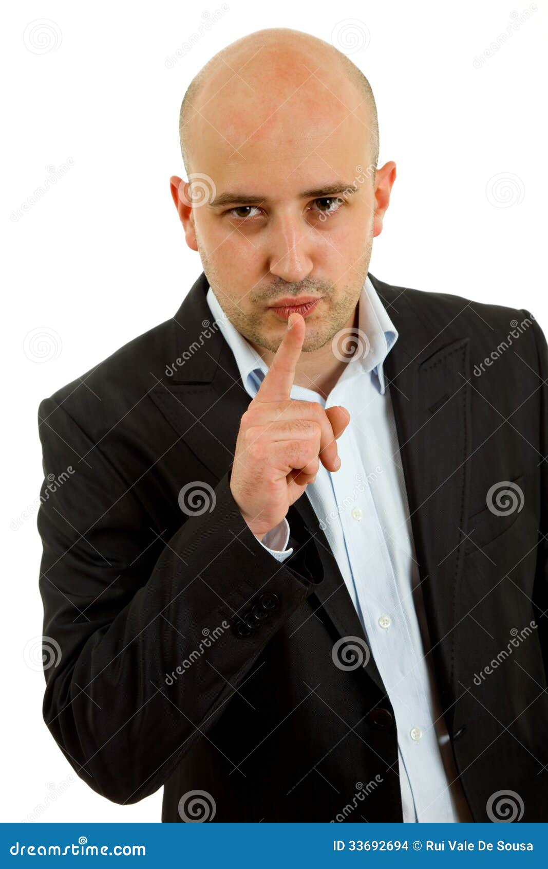Silence stock photo. Image of silence, person, shut, noiseless - 33692694