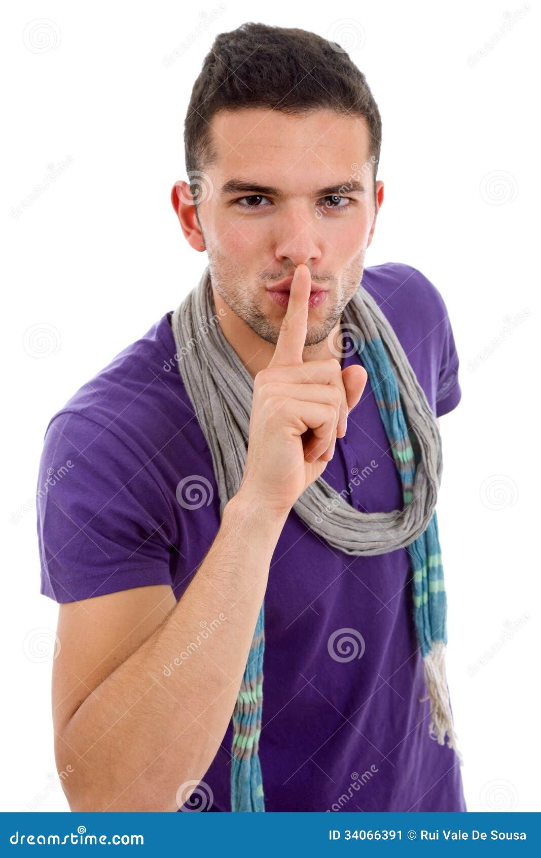 Silence stock image. Image of confident, silence, happy - 34066391