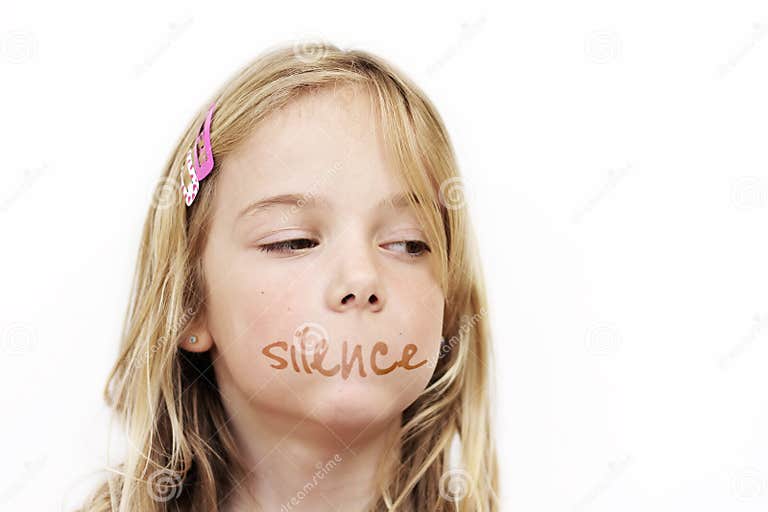 Silenced stock image. Image of human, quiet, rights, mouth - 18473365