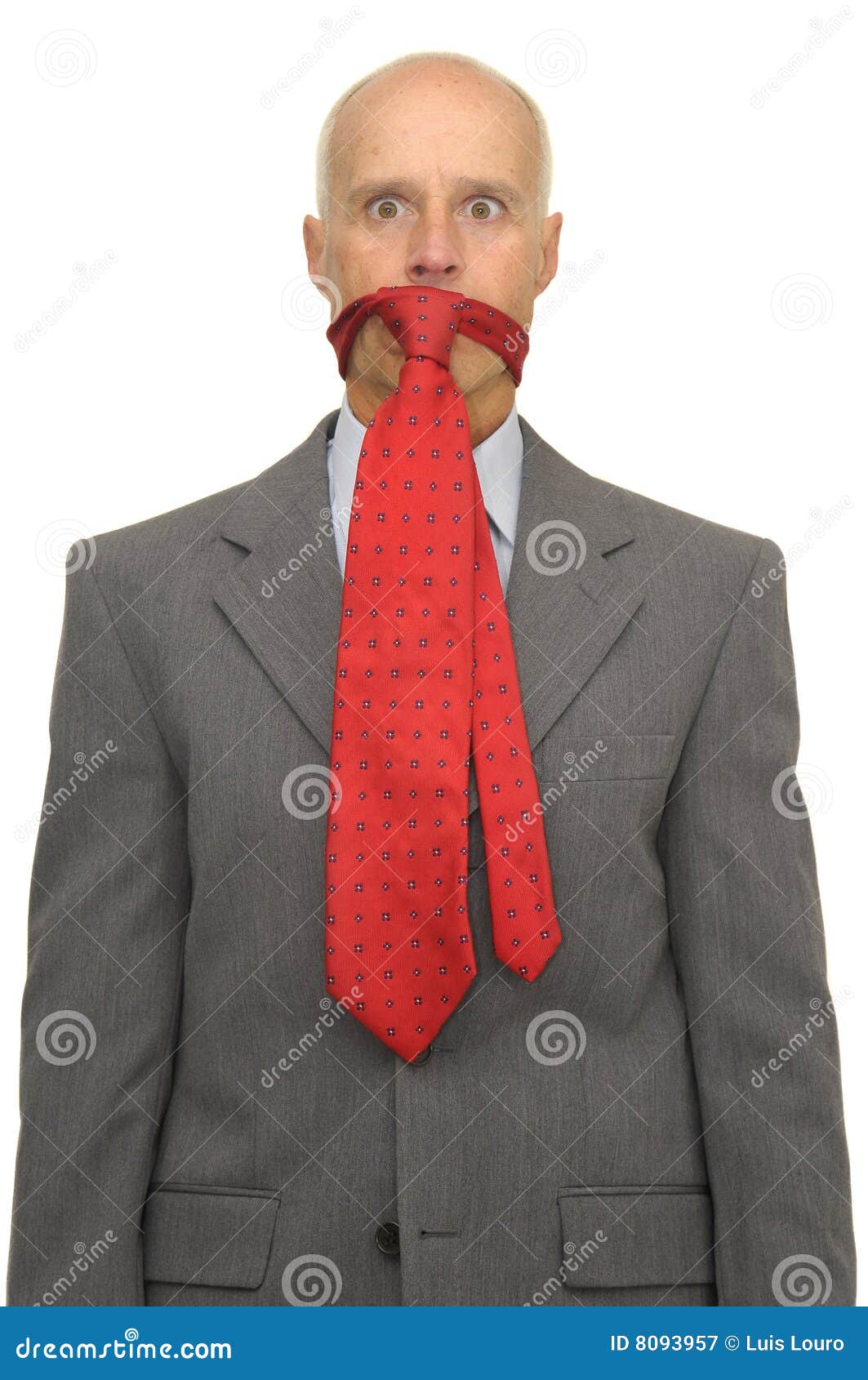 Silenced stock image. Image of carefree, businessman, cool - 8093957