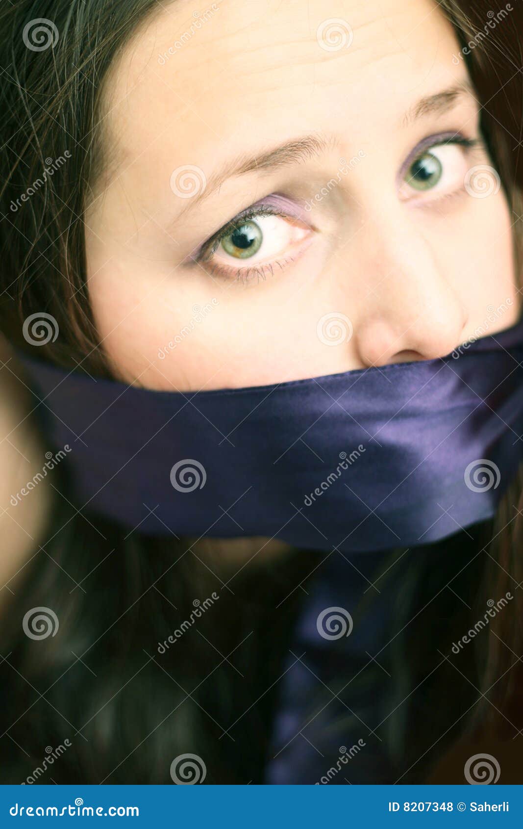 Silenced stock photo. Image of facial, angry, control - 8207348