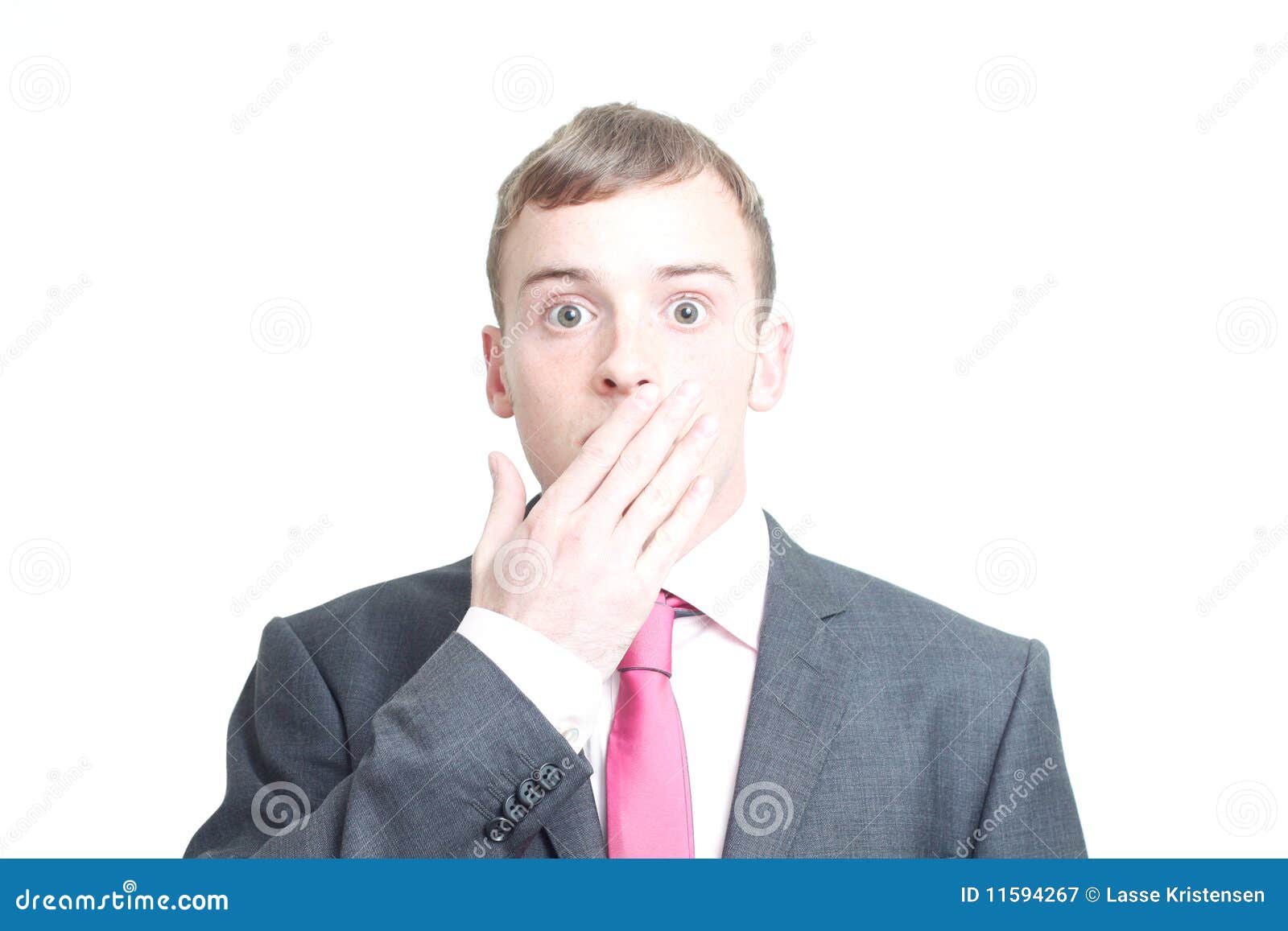 Silenced business man stock image. Image of ignore, sense - 11594267