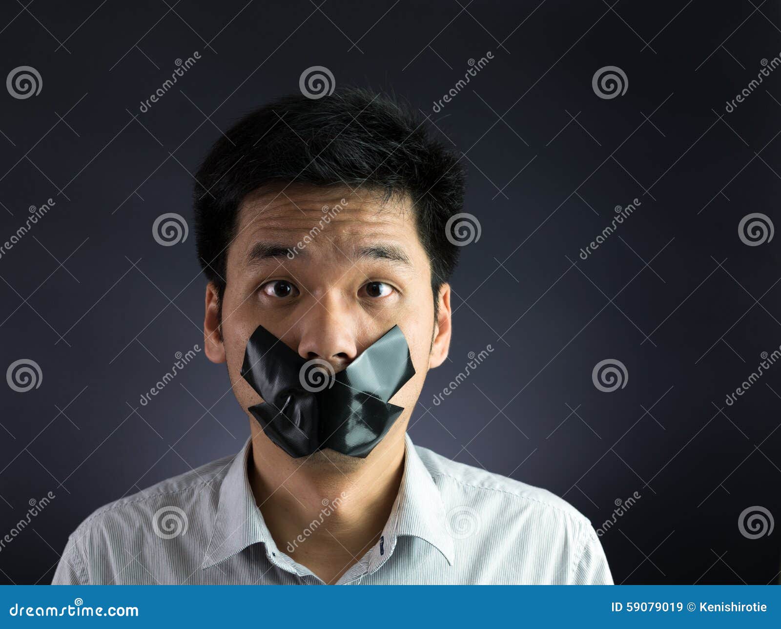 Silenced stock image. Image of black, idea, freedom, communication ...