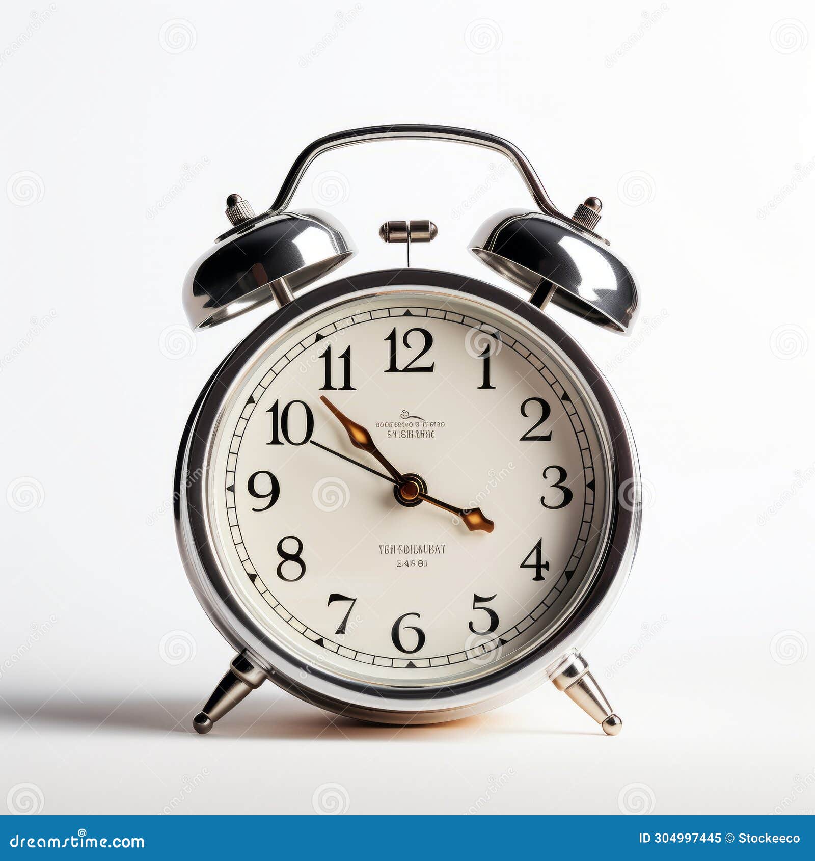 Silent Alarm Clock with Farm Security Administration Aesthetics Stock ...