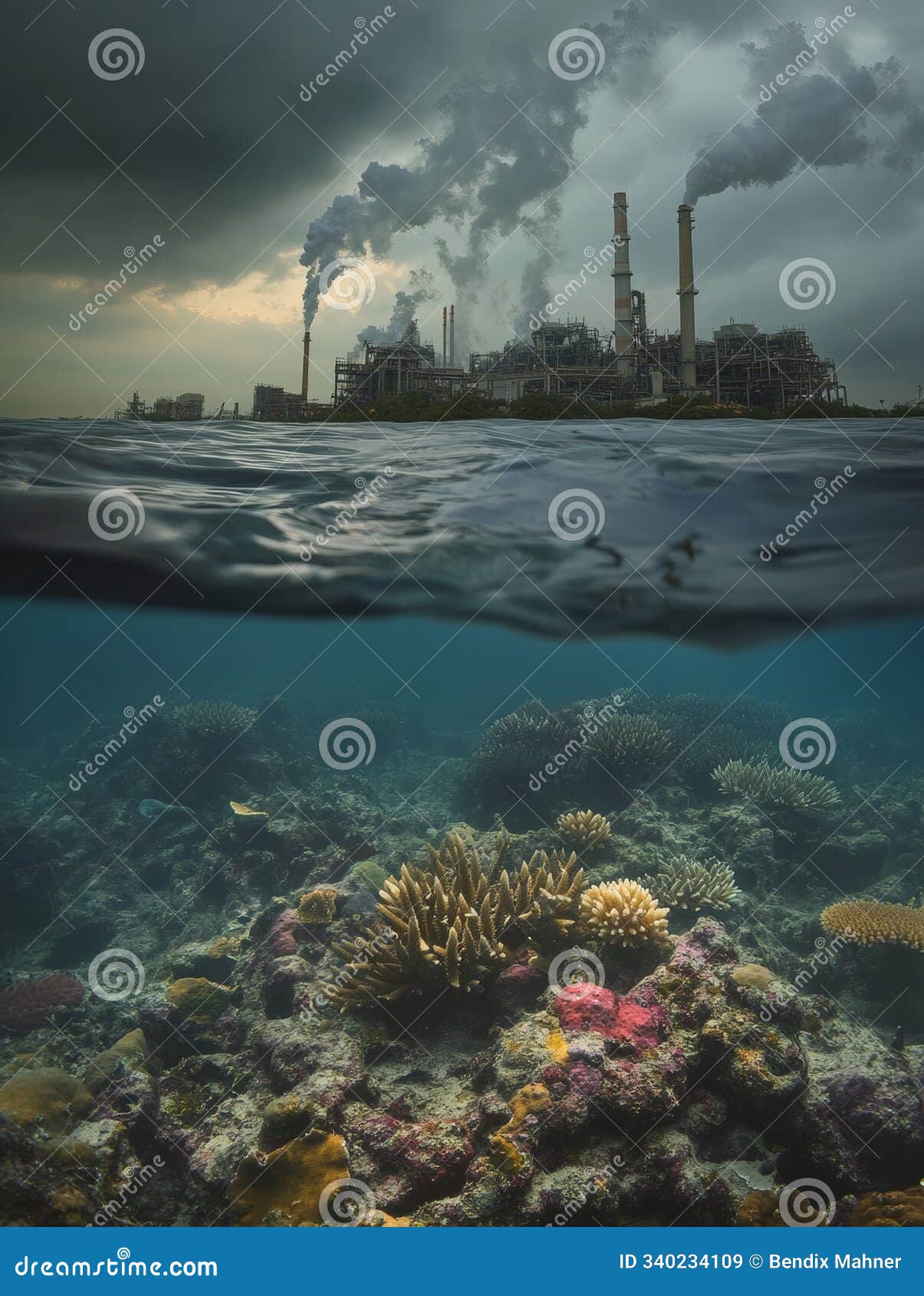 The Silent Cost of Industry: a Somber Reflection on Coral Reefs and ...