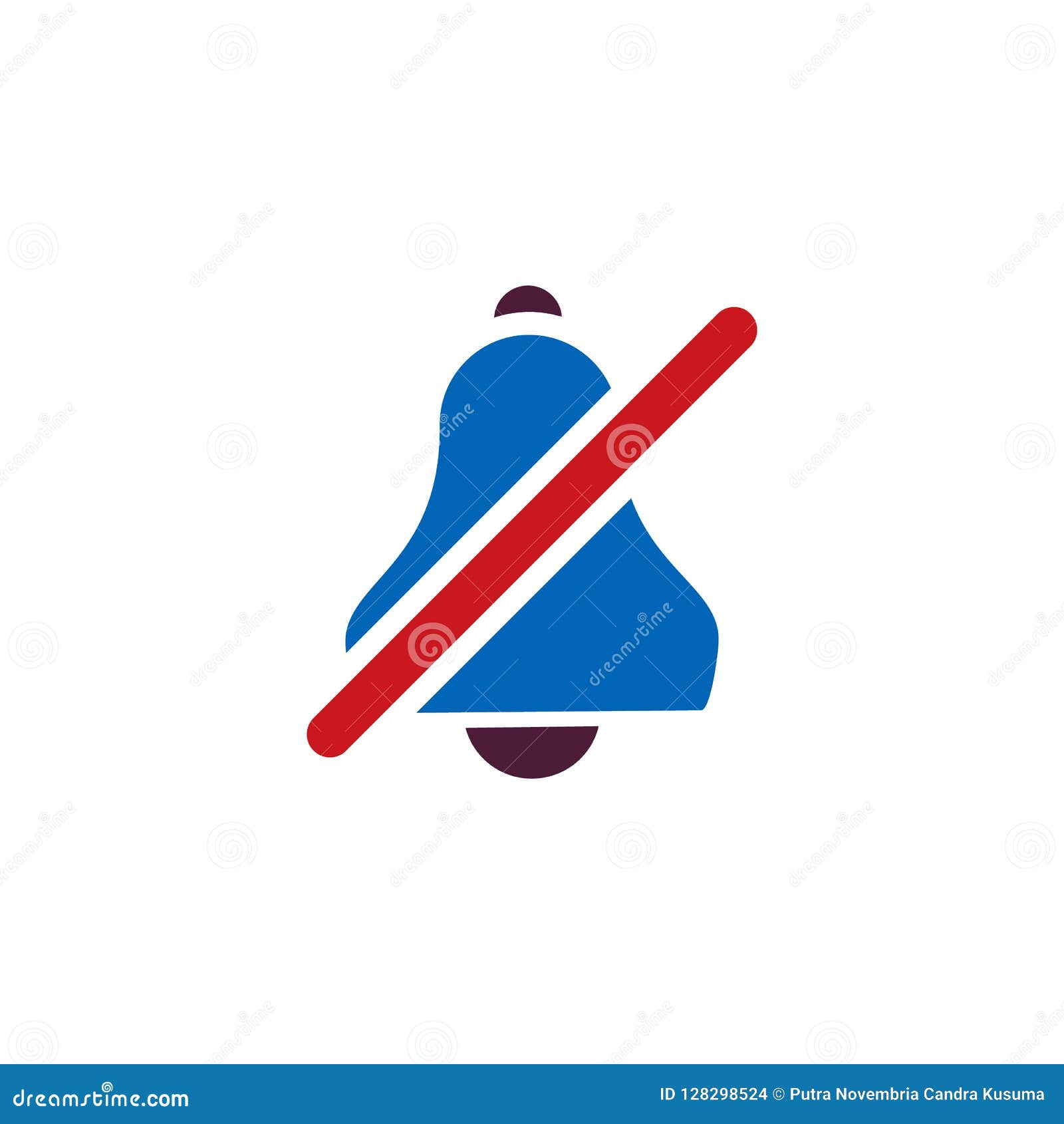 Silent Logo Icon Design stock vector. Illustration of silent - 128298524