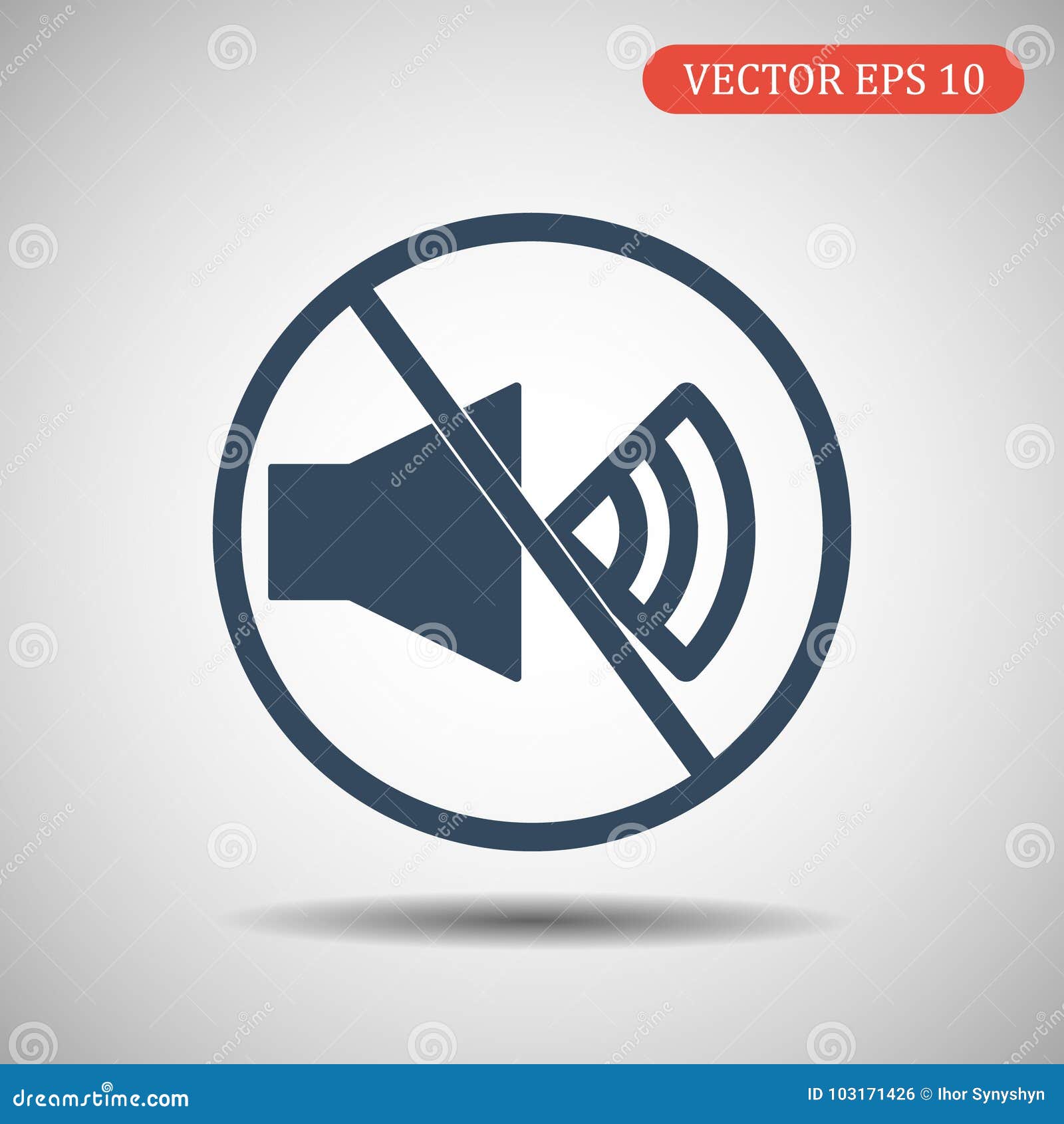 Silent Mode Icon. Not Sound Stock Illustration - Illustration of ...