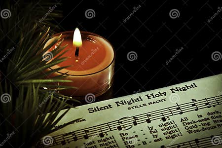 Silent Night stock image. Image of sheet, score, abstract - 27004167