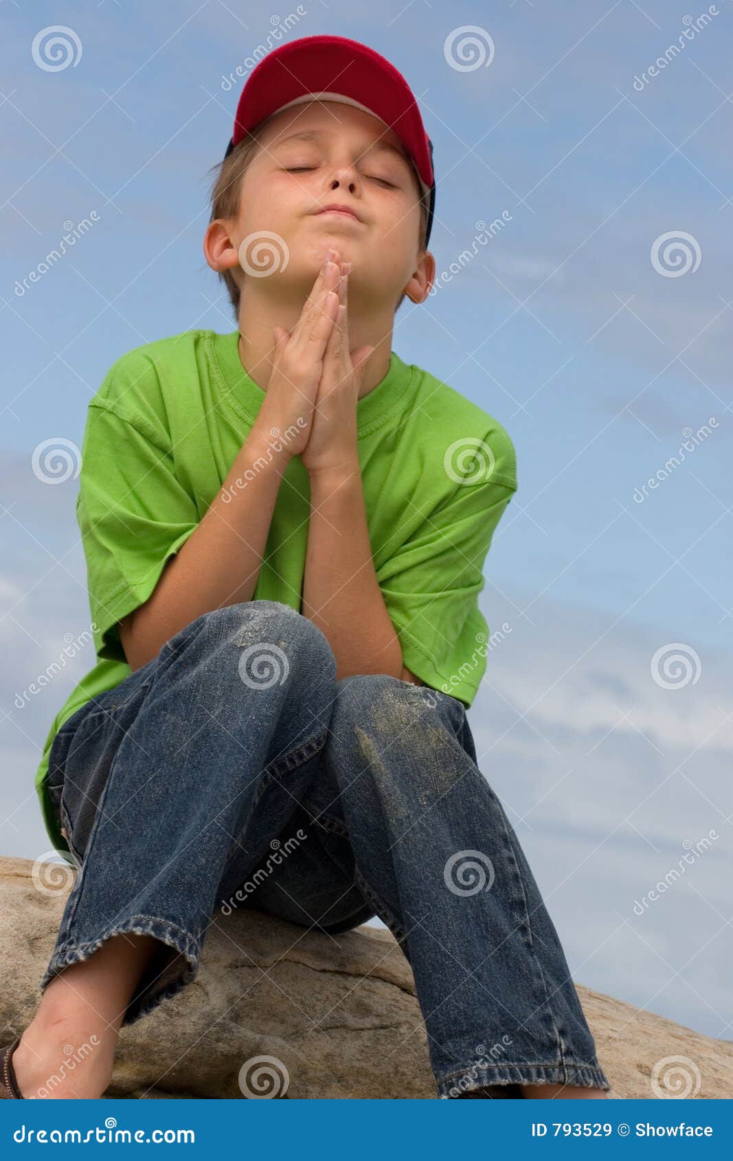 Silent Prayer stock image. Image of benefaction, christian - 793529