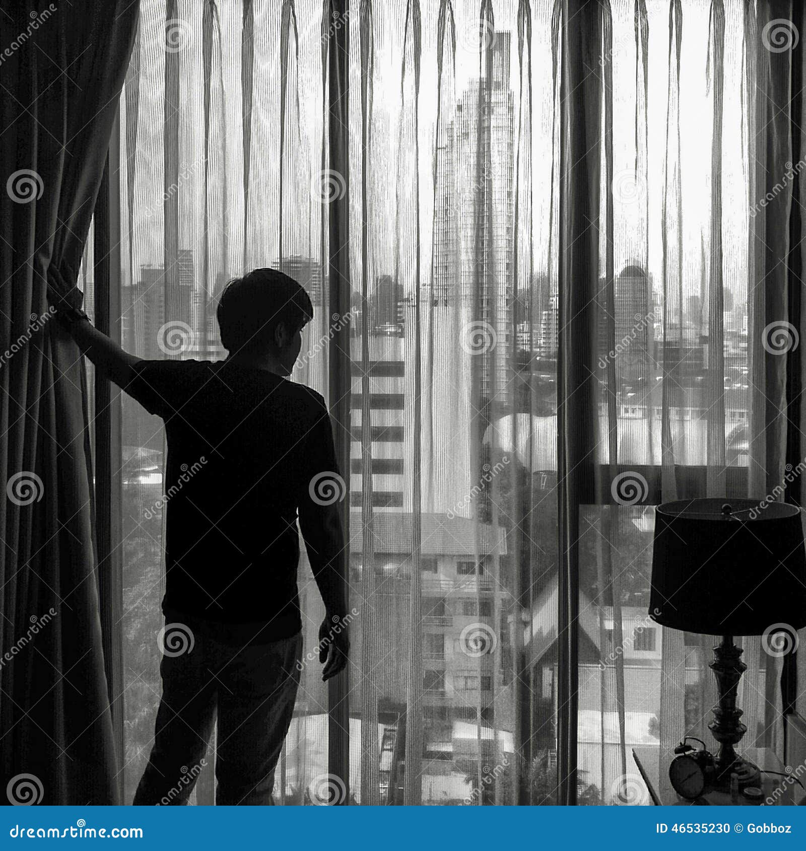 Silent of the room editorial image. Image of emotion - 46535230