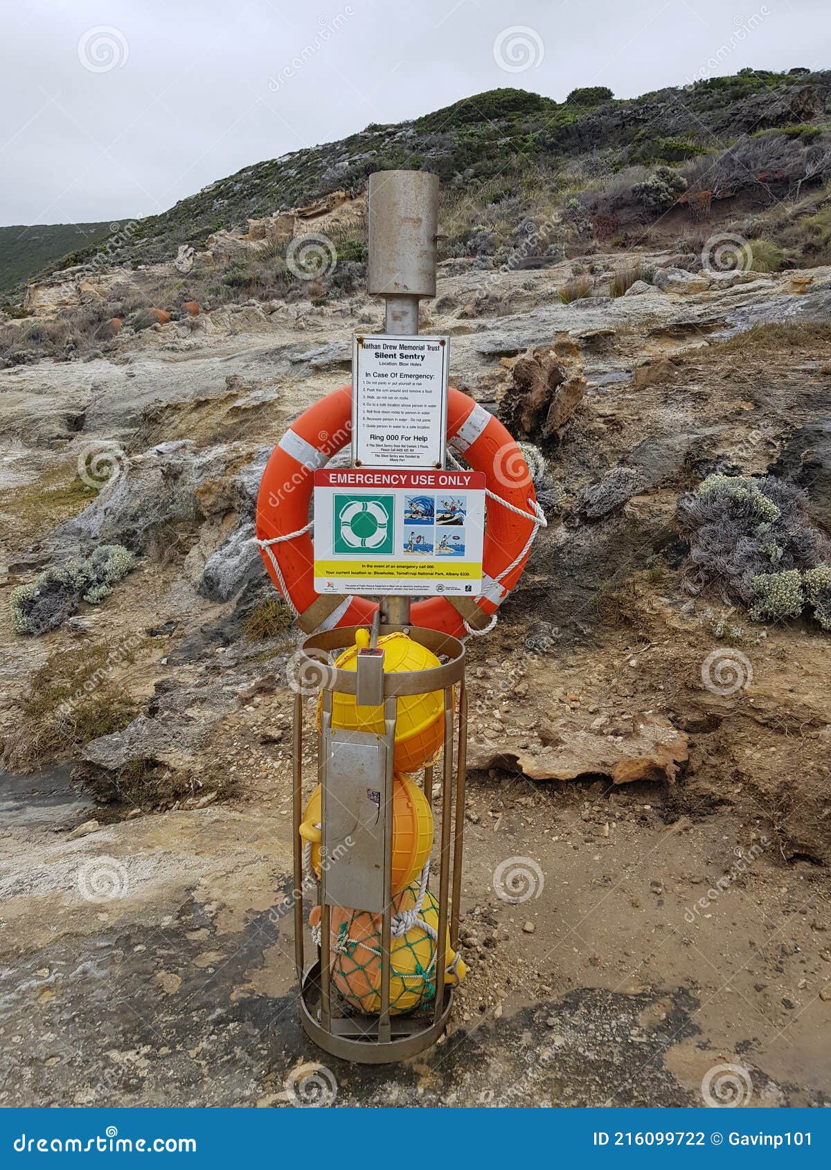 Silent Sentry Lifebuoy Water Safety Ring Editorial Photography - Image ...