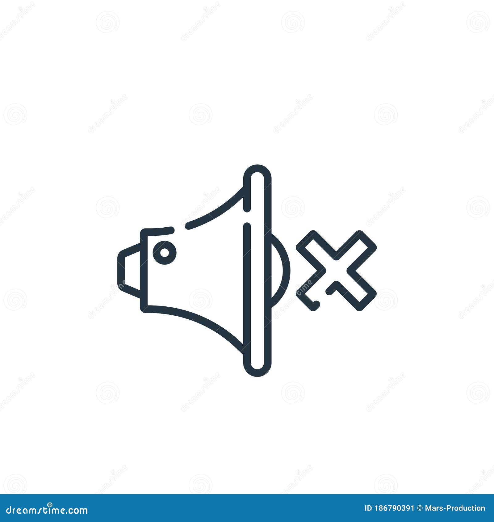 Silent Vector Icon. Silent Editable Stroke. Silent Linear Symbol for ...